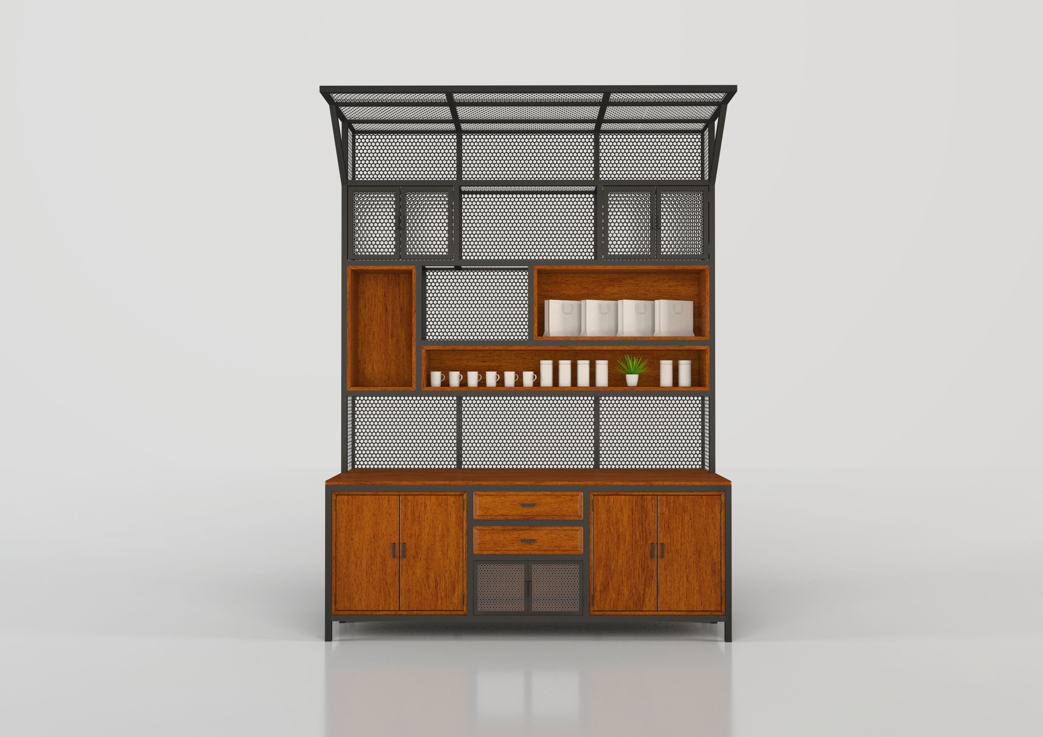 MERCHANDISE RACK 3D model | CGTrader