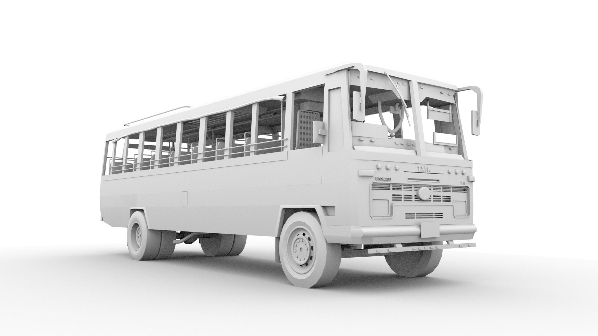 3D model TATA 1510 VR / AR / low-poly | CGTrader