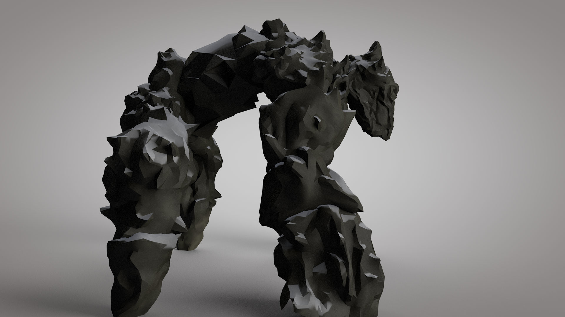 Rock Golem 3D model | CGTrader