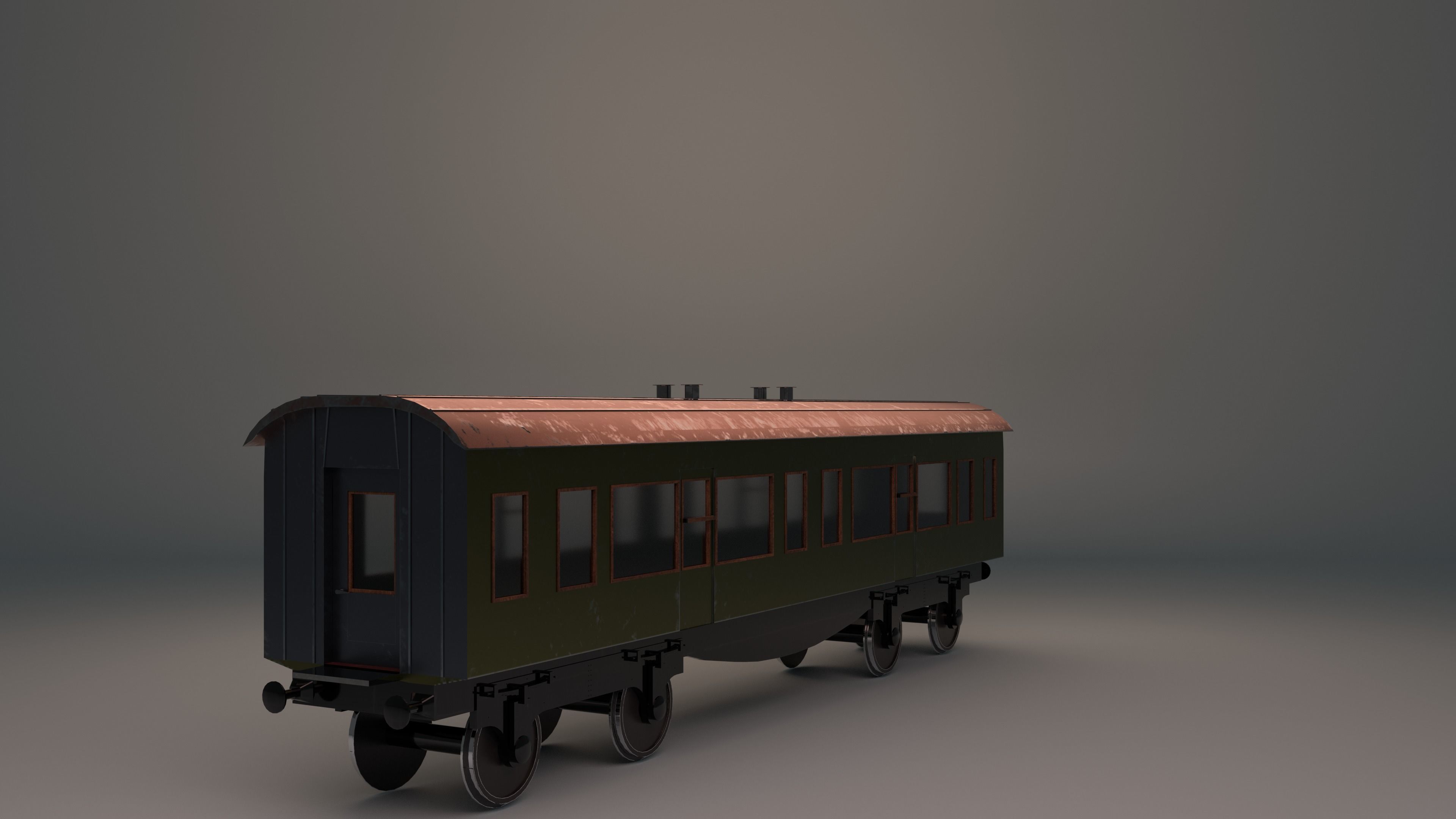 carriage free 3D model | CGTrader