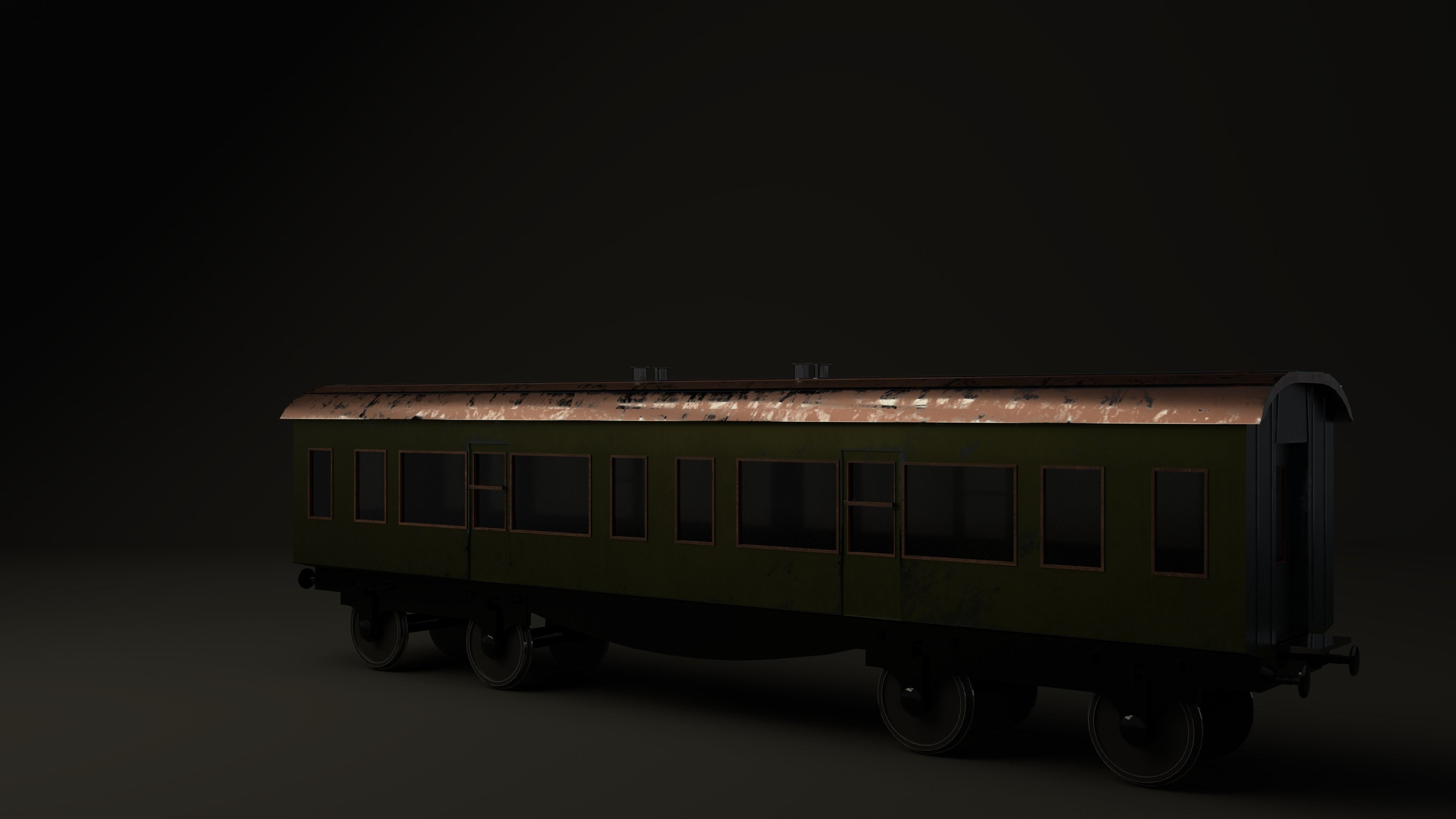 carriage free 3D model | CGTrader