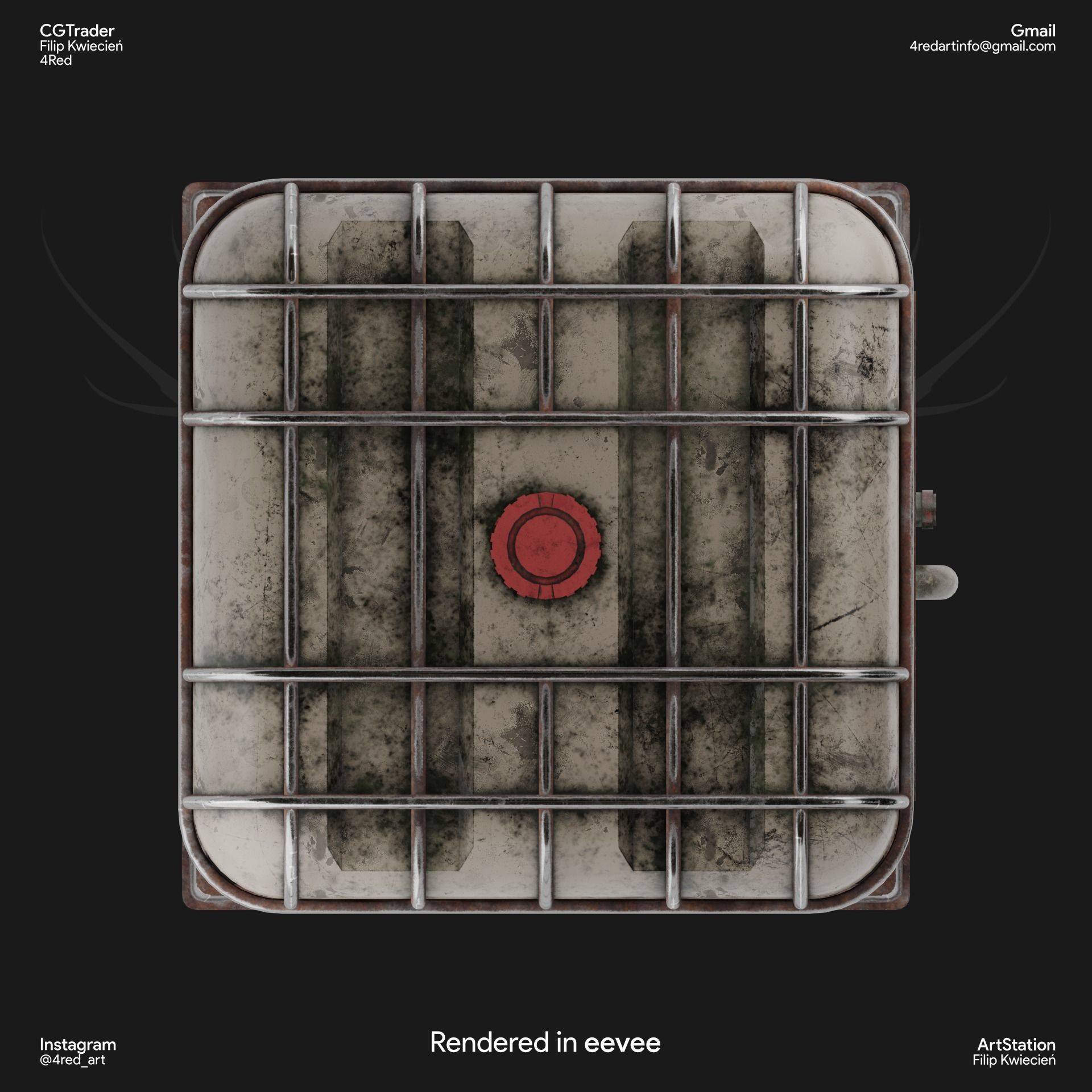 Pallet Liquid Container 3D model | CGTrader