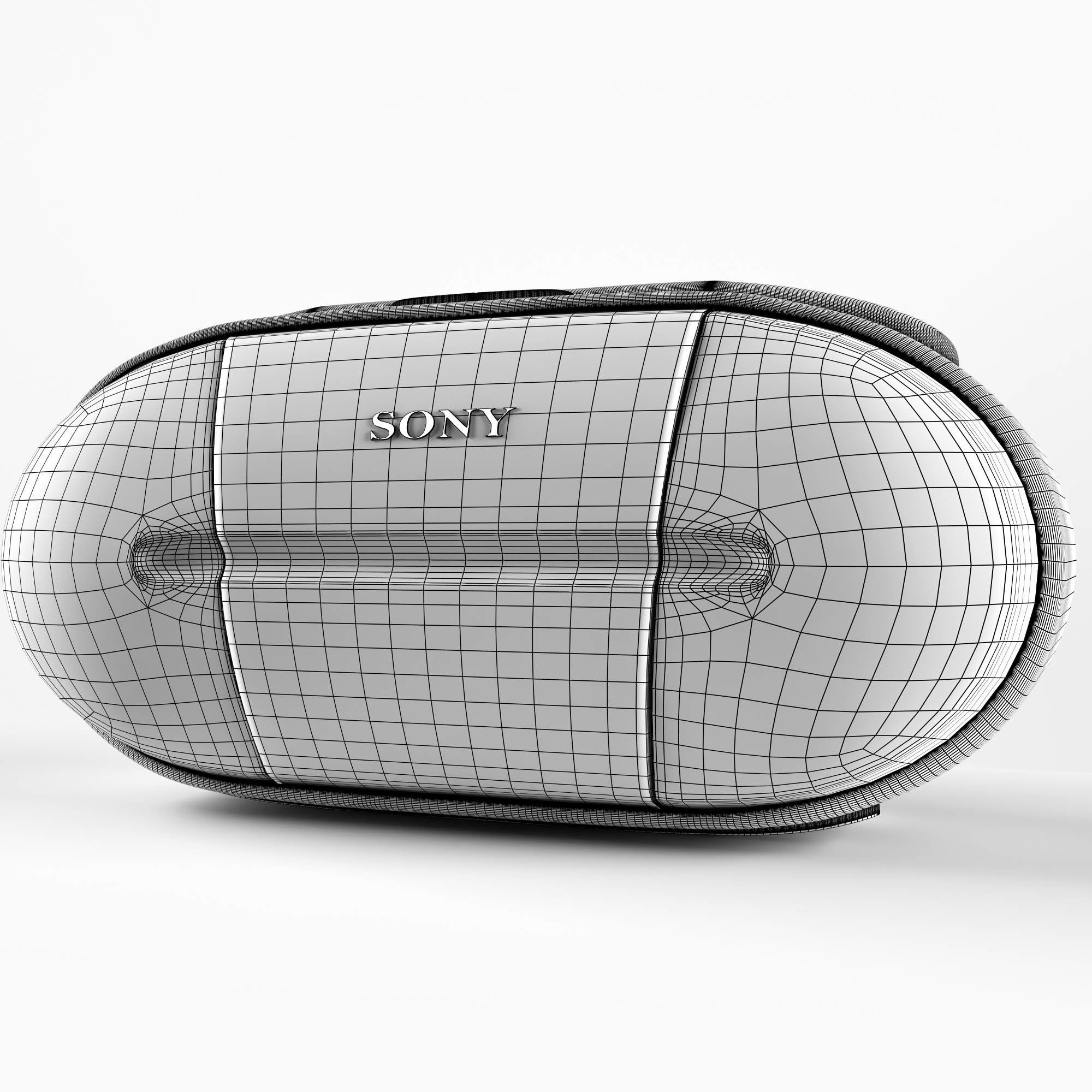 audio sony 3D model | CGTrader