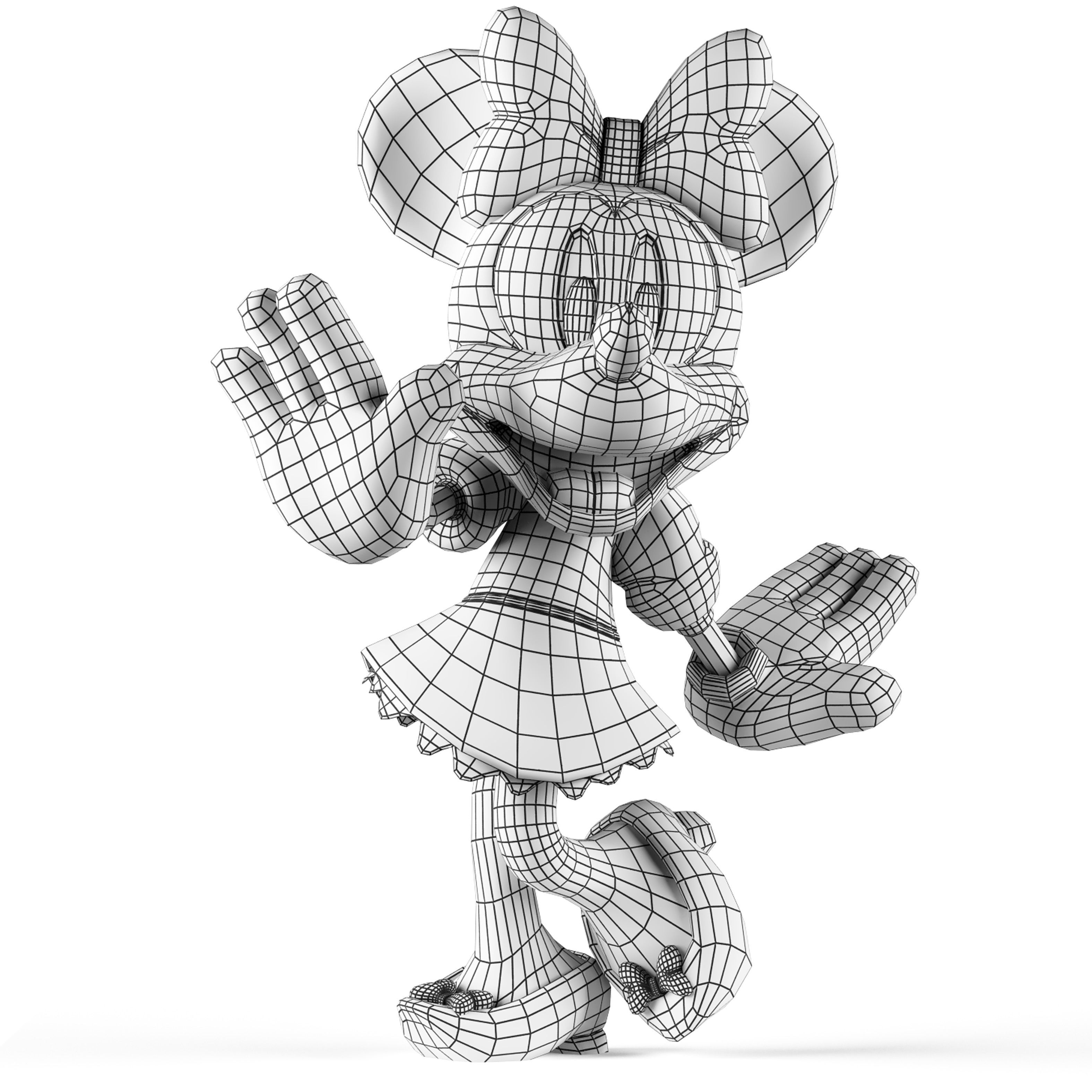 minie mouse 3D model | CGTrader