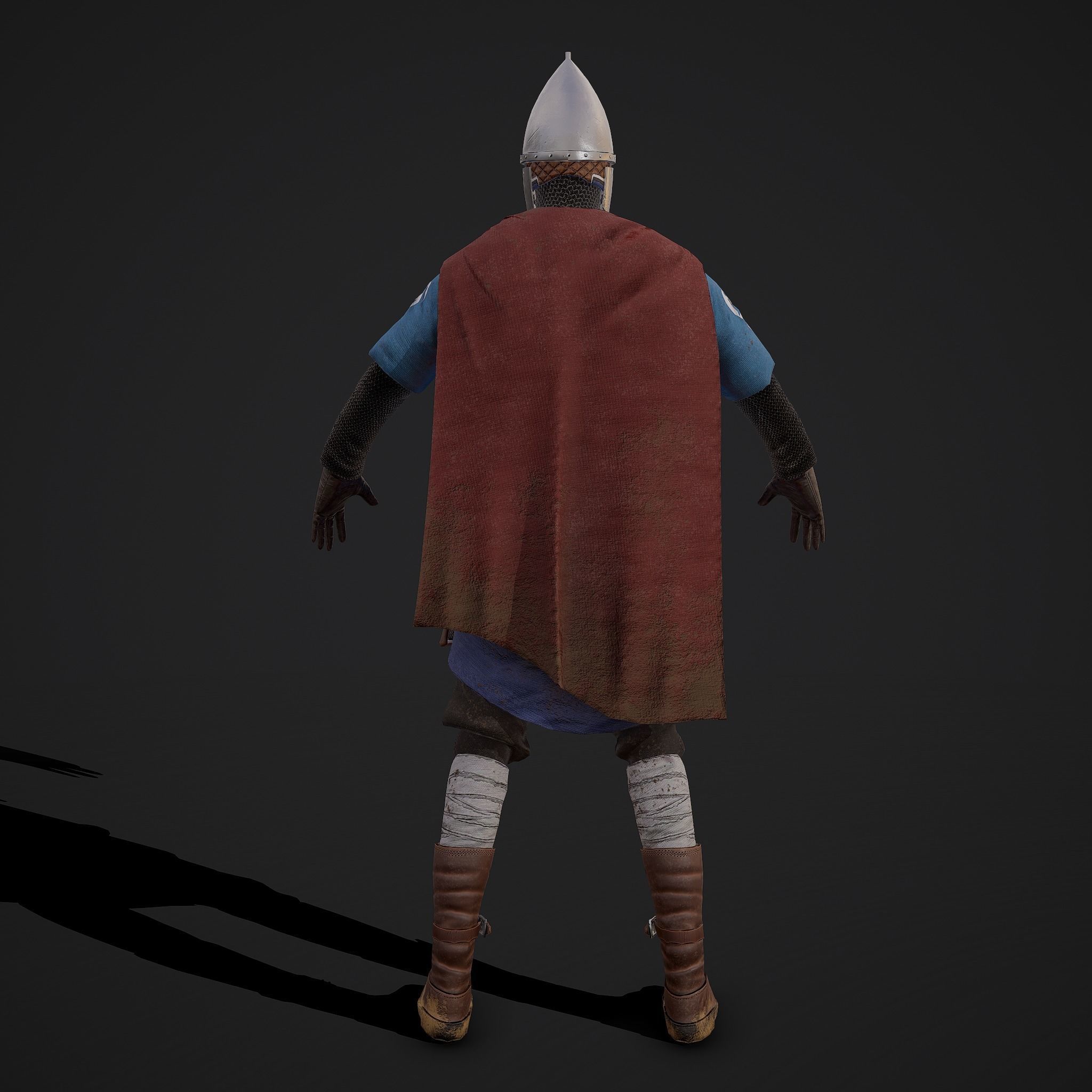 3D model Medieval Guard Clothing VR / AR / low-poly | CGTrader