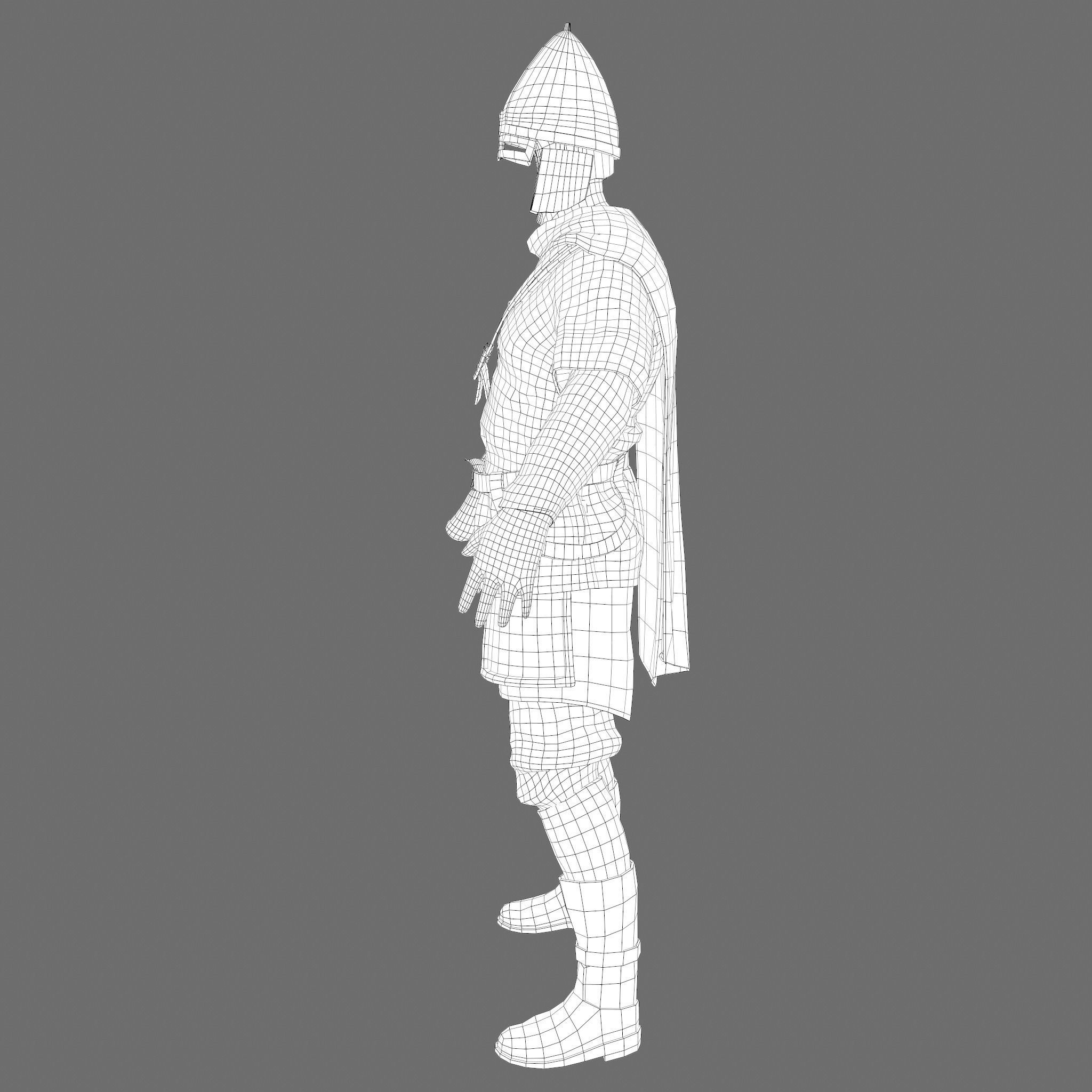 3D model Medieval Guard Clothing VR / AR / low-poly | CGTrader