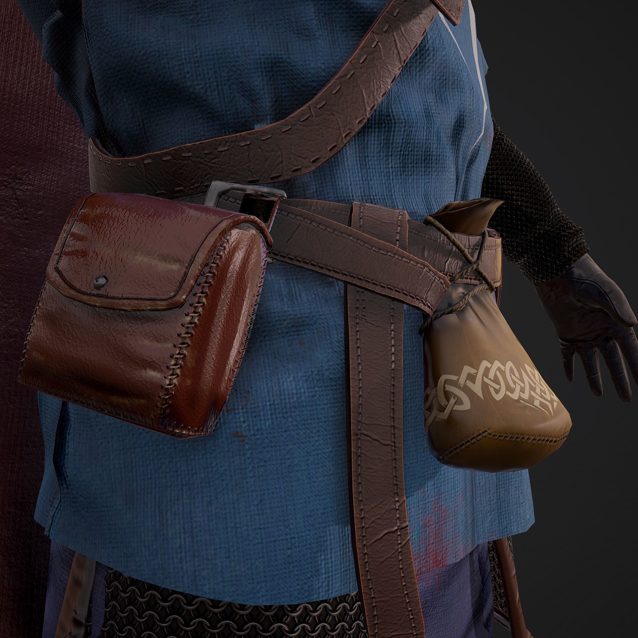 3D model Medieval Guard Clothing VR / AR / low-poly | CGTrader