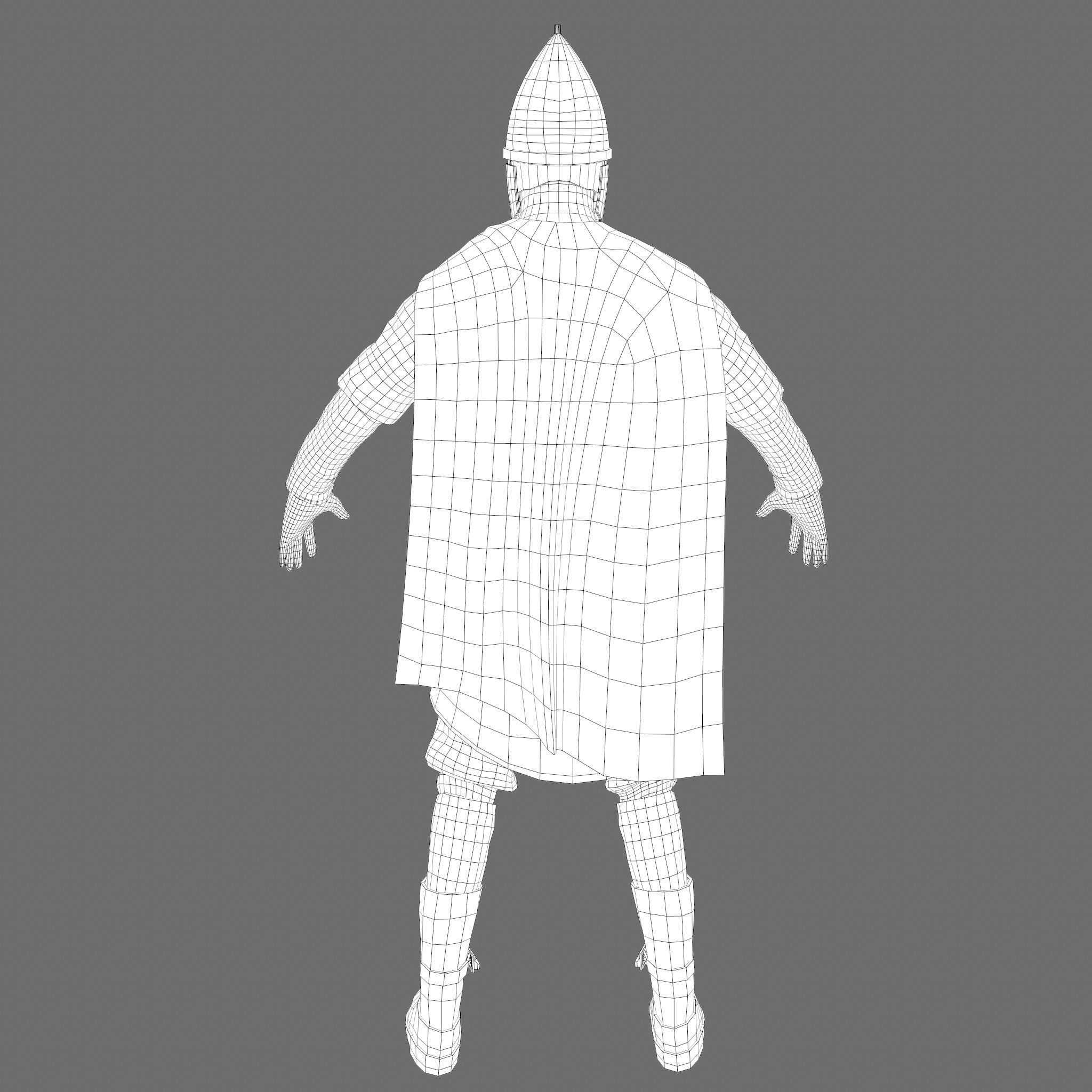 3D model Medieval Guard Clothing VR / AR / low-poly | CGTrader