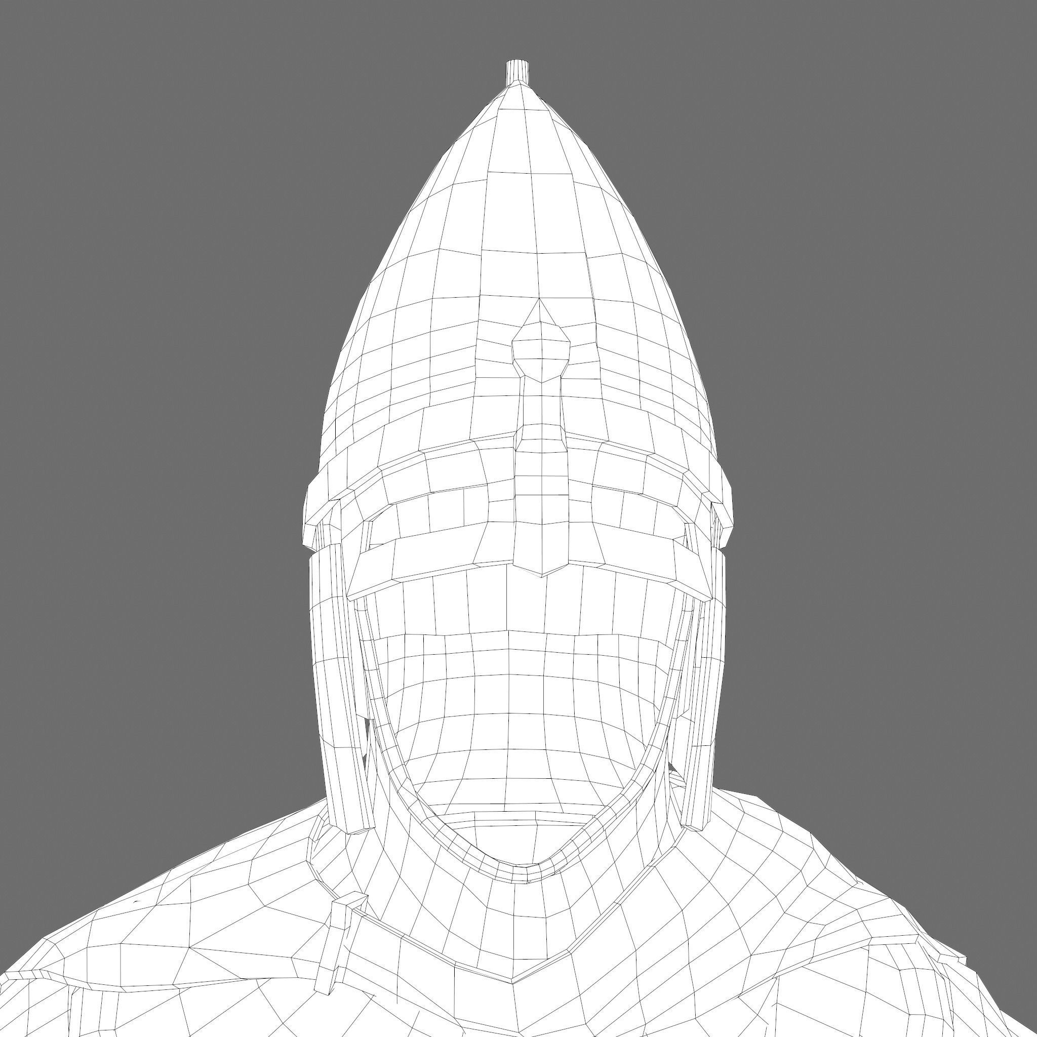 3D model Medieval Guard Clothing VR / AR / low-poly | CGTrader