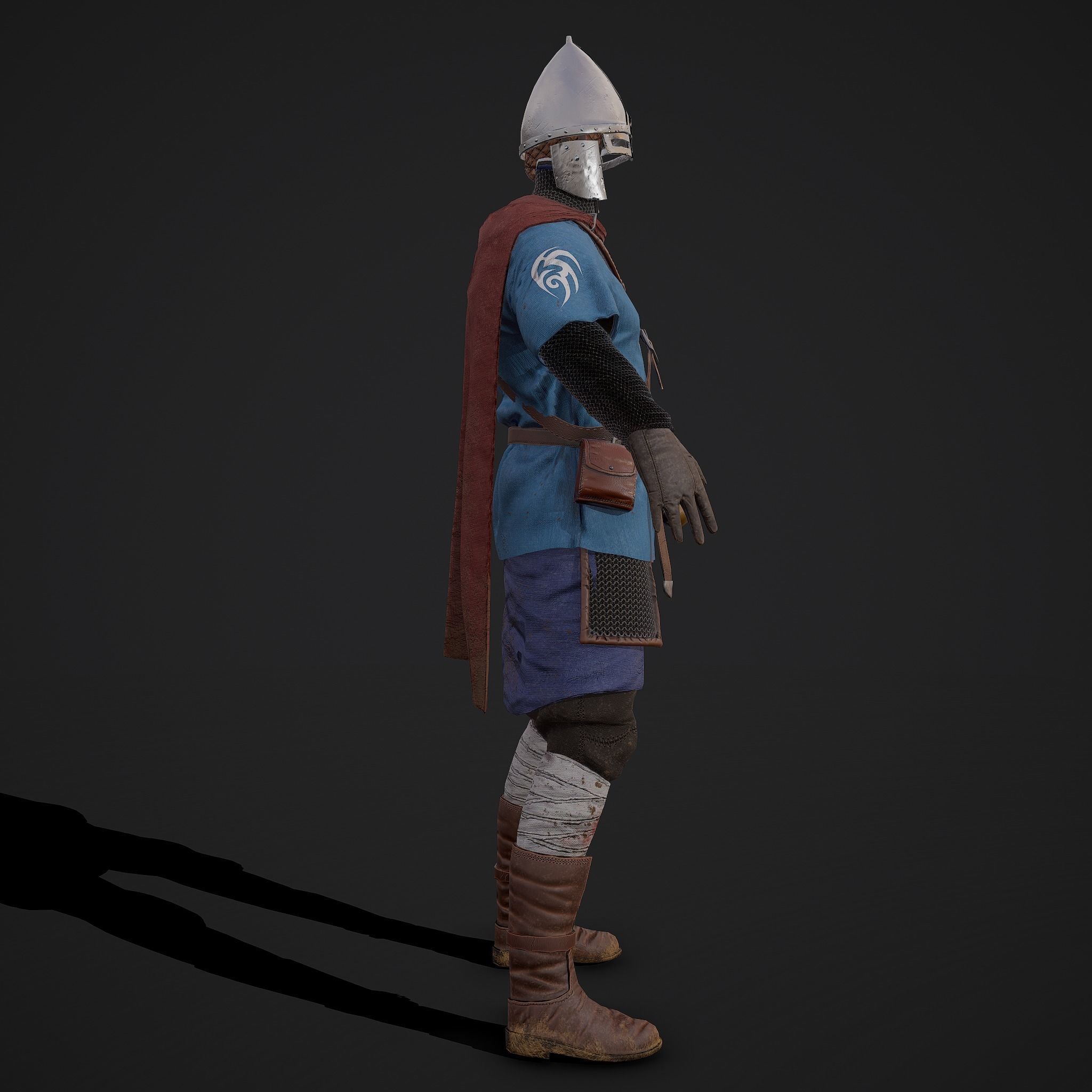 3D model Medieval Guard Clothing VR / AR / low-poly | CGTrader
