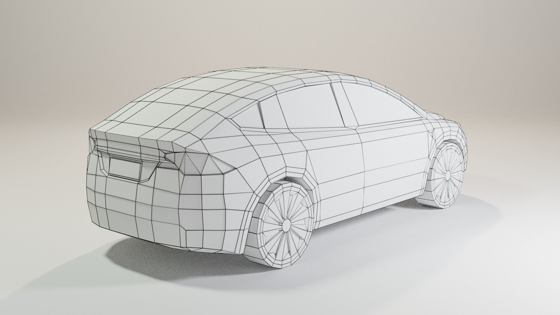 3D model Low Poly Tesla Model X VR / AR / low-poly | CGTrader