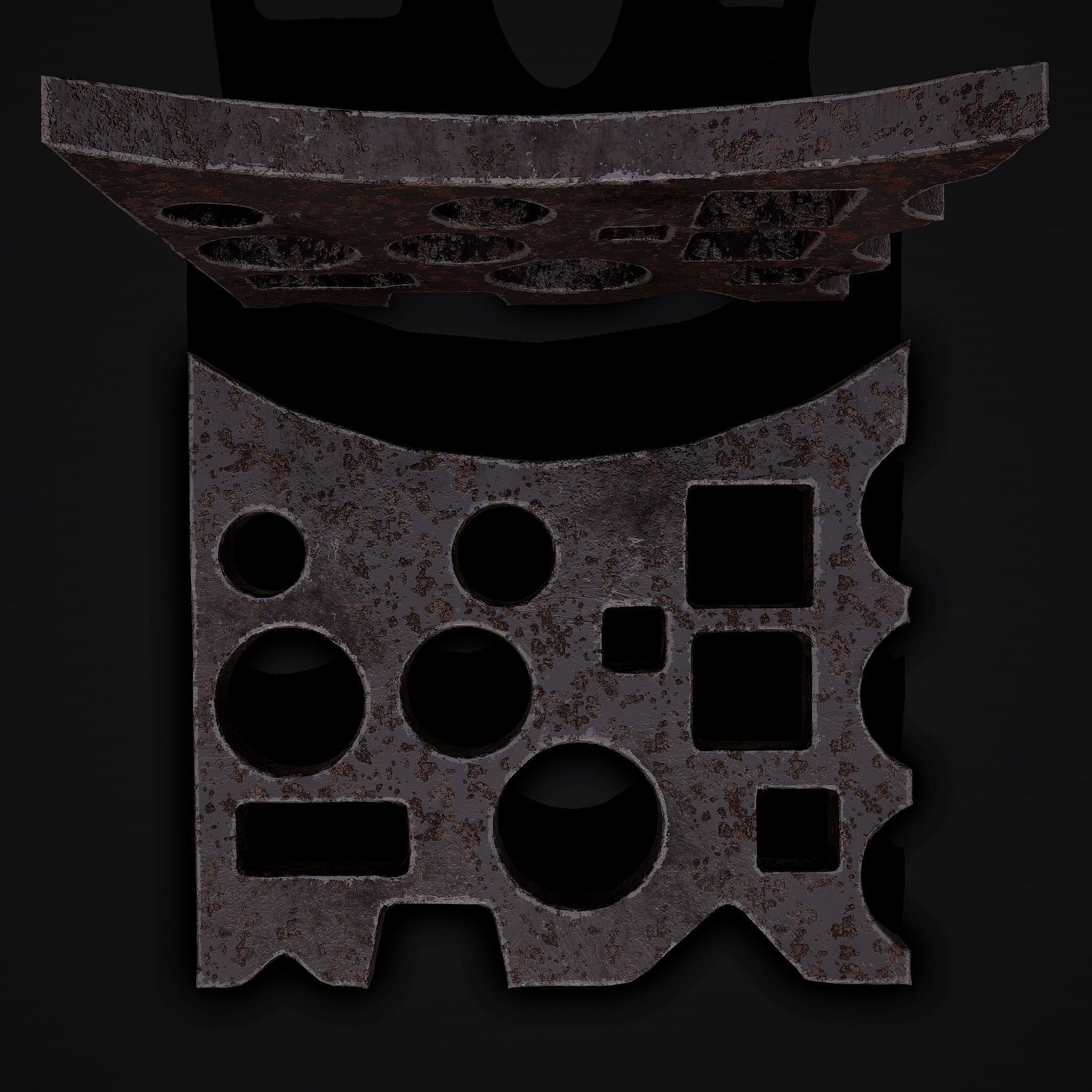 Medieval Blacksmith Swage Block free VR / AR / low-poly 3D model | CGTrader