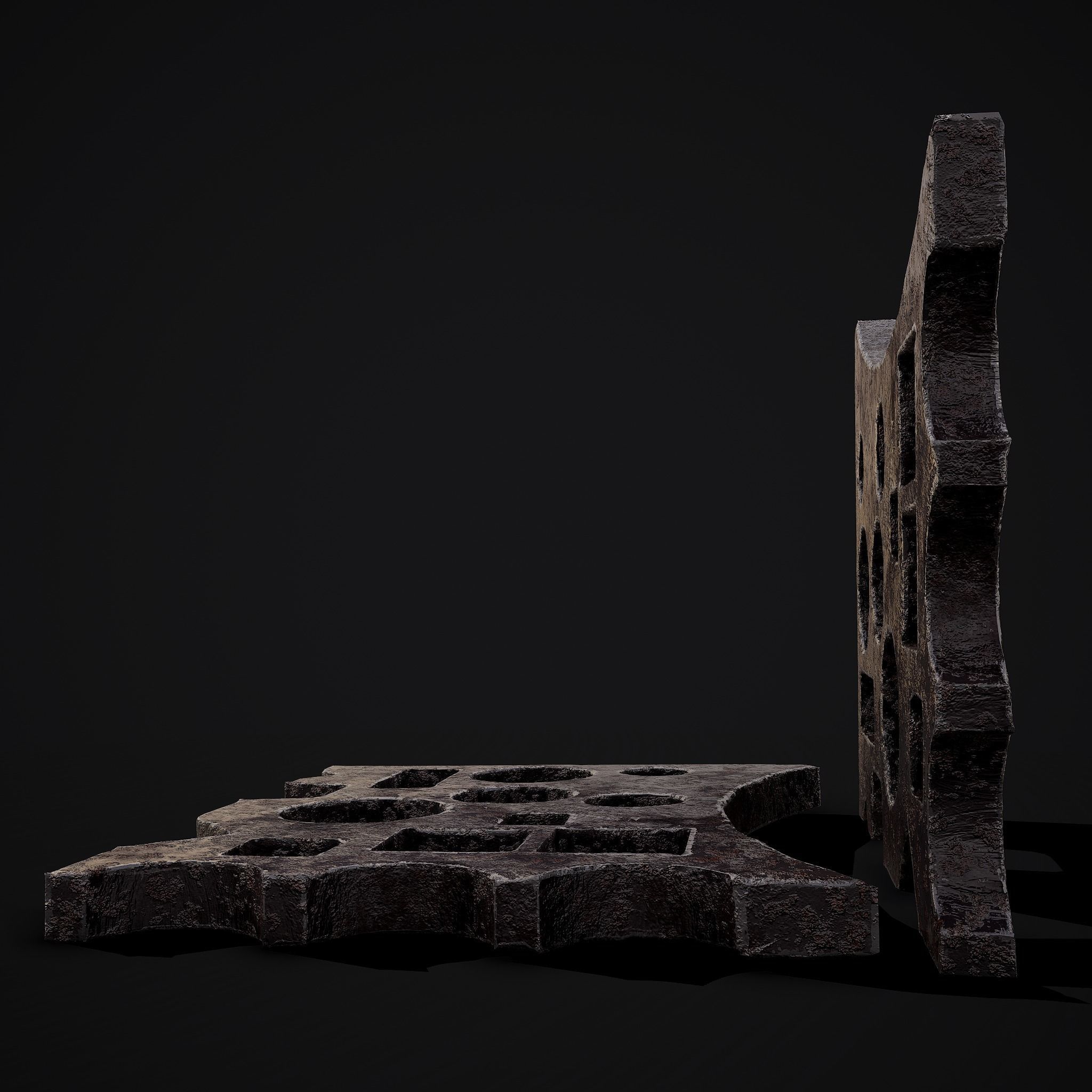 Medieval Blacksmith Swage Block free VR / AR / low-poly 3D model | CGTrader