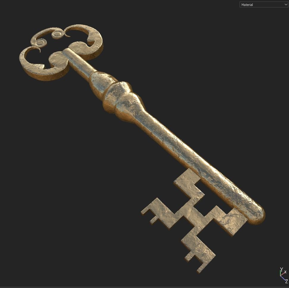 Key Set free VR / AR / low-poly 3D model | CGTrader