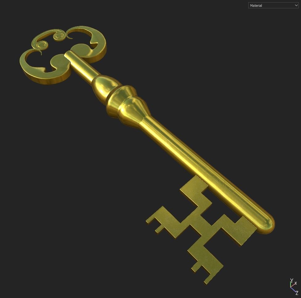 Key Set free VR / AR / low-poly 3D model | CGTrader