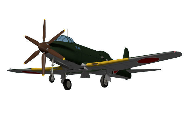Yokosuka R2Y Keiun 3D model | CGTrader