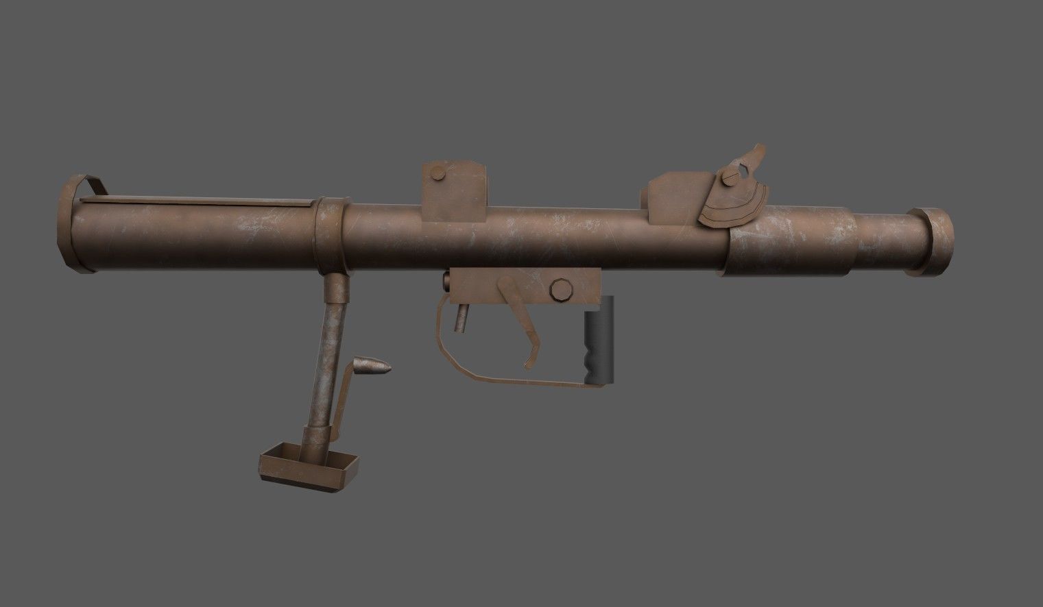 3D model PIAT - British WW2 Weapon VR / AR / low-poly | CGTrader
