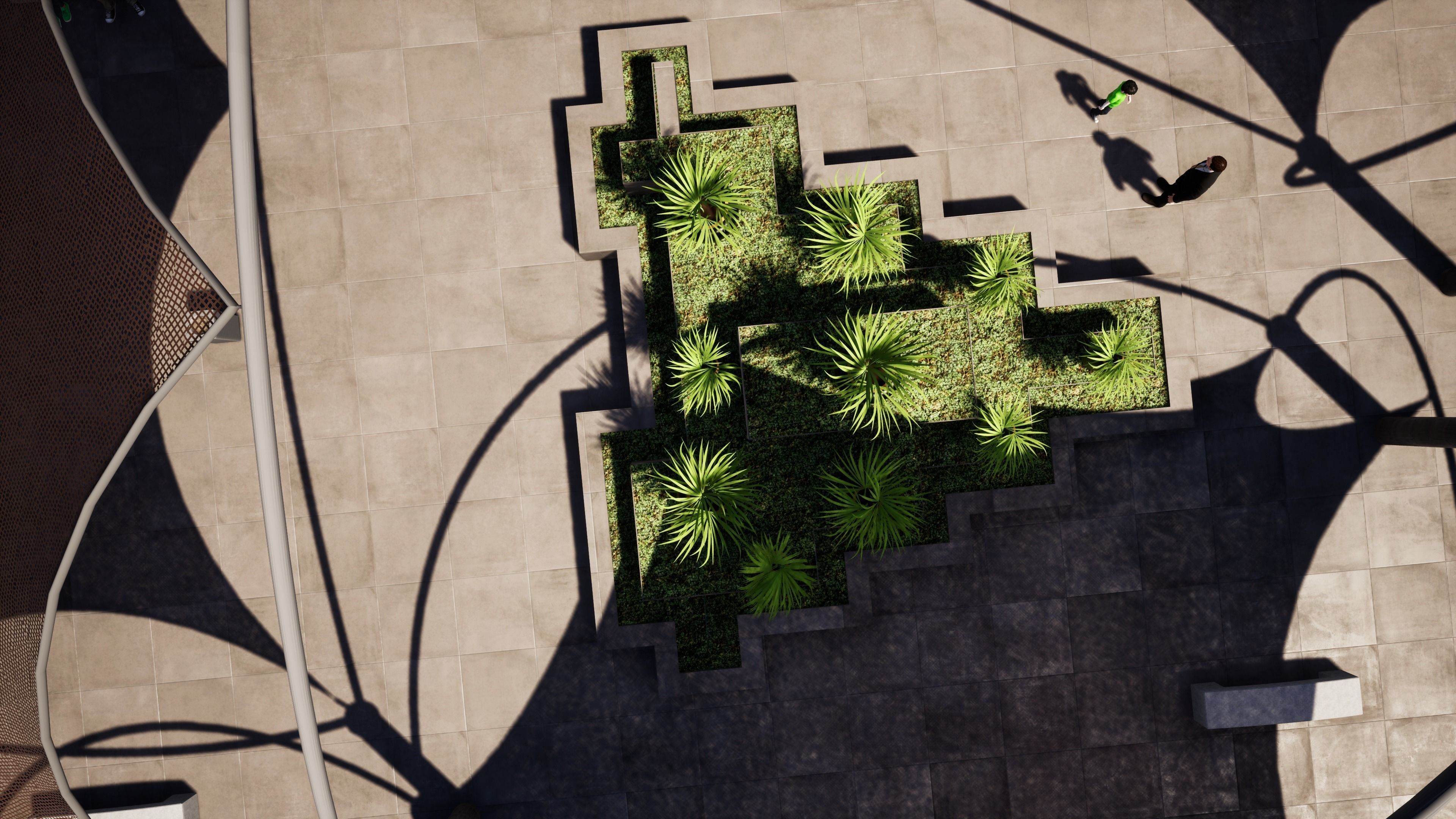 Square Design 3D model 3D printable animated | CGTrader