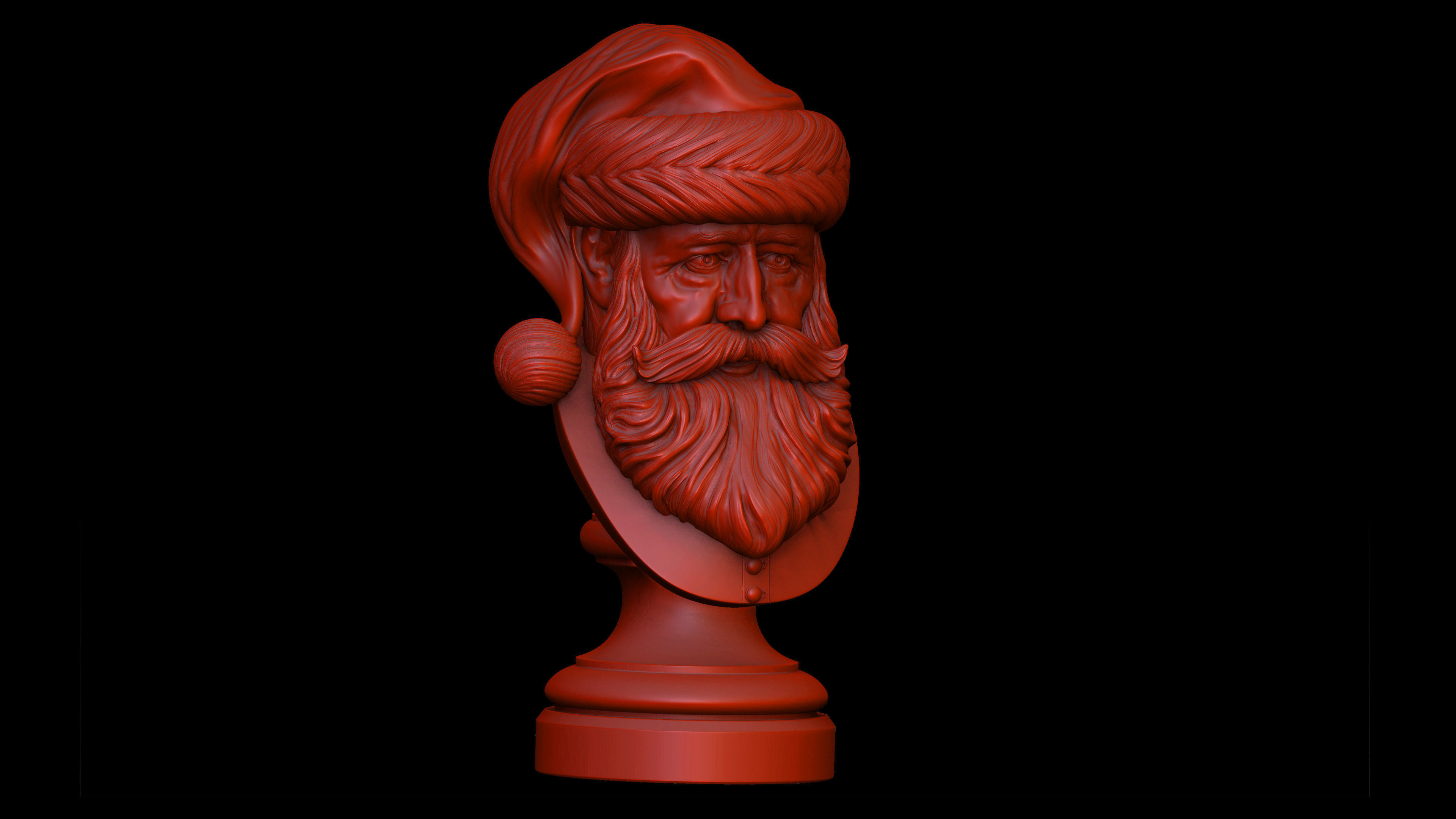 Santa Claus 3D model 3D printable | CGTrader