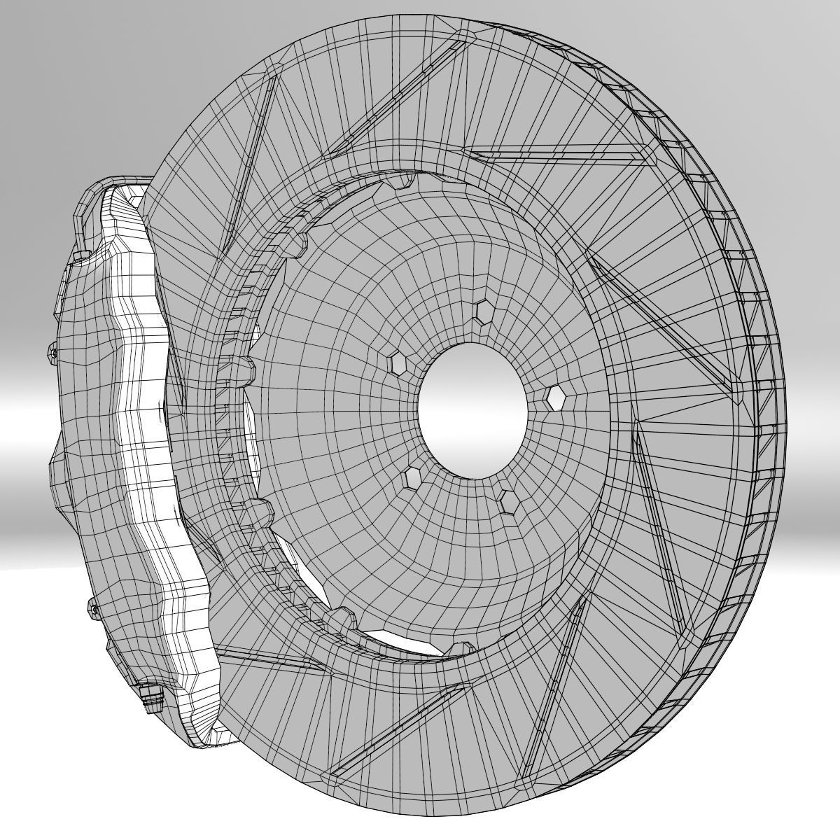 Brake Kit 3D model | CGTrader