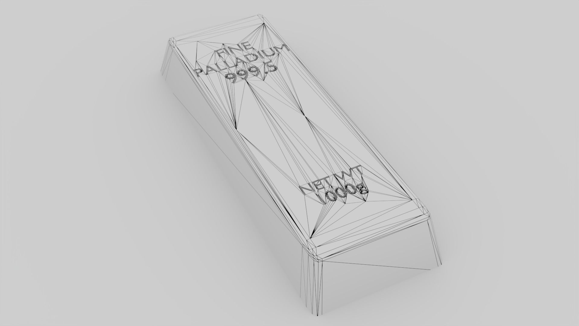 3D model Palladium Bar VR / AR / low-poly | CGTrader