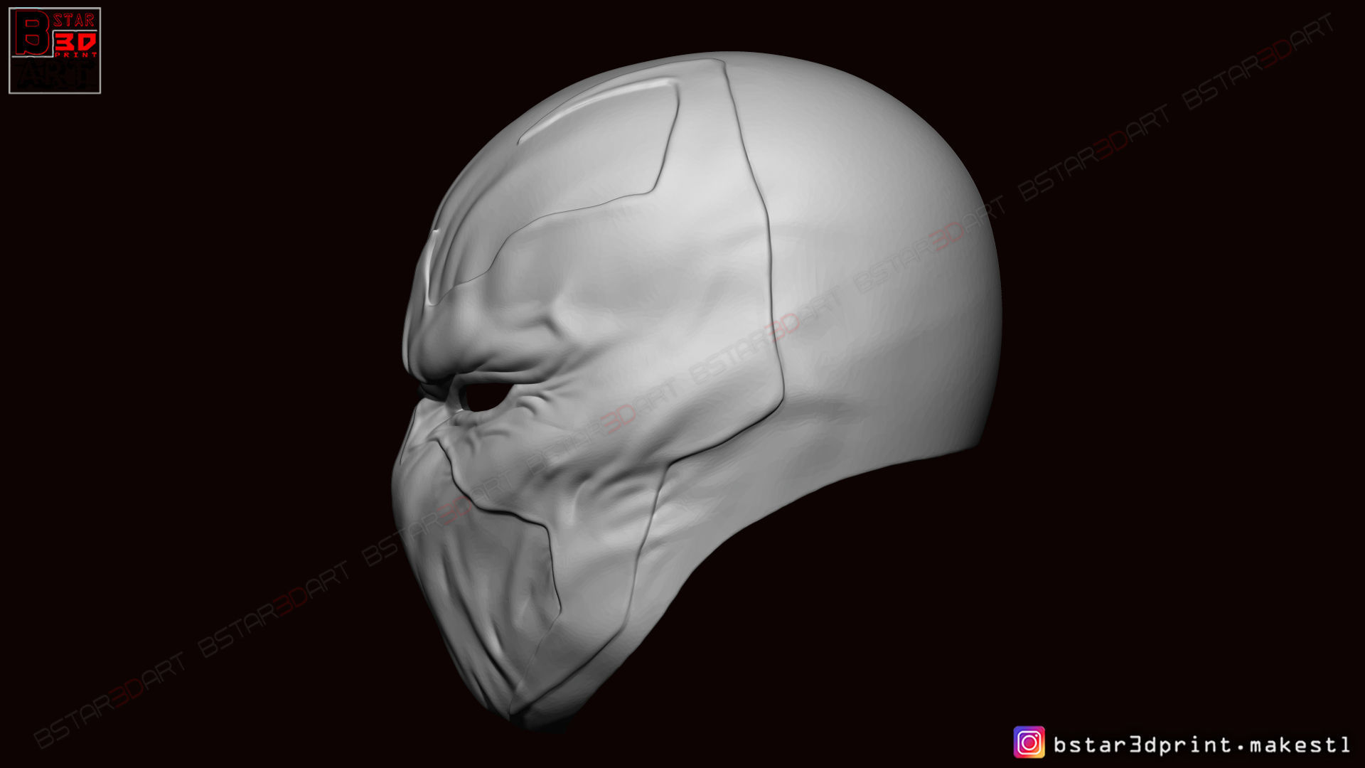 Spawn Comics Mask 3D model 3D printable | CGTrader