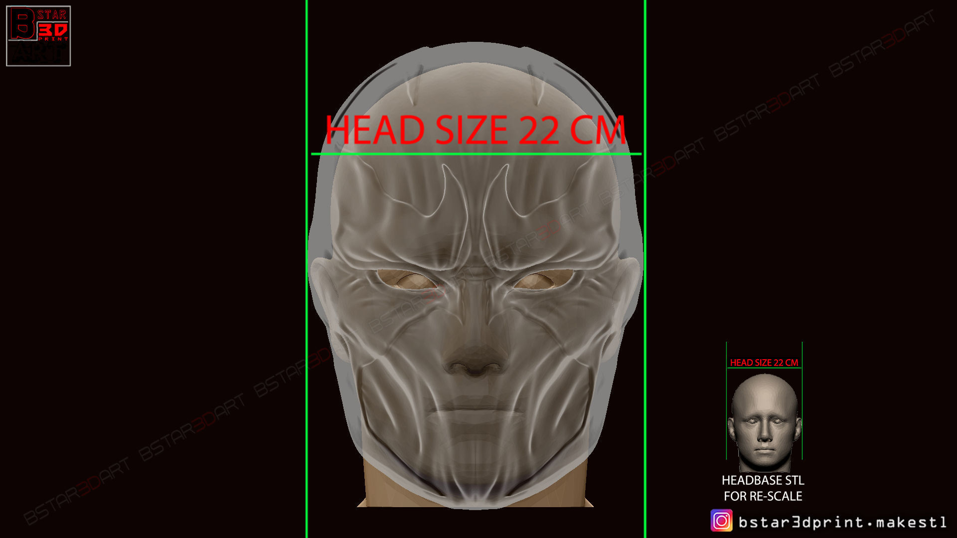 Spawn Comics Mask 3D model 3D printable | CGTrader