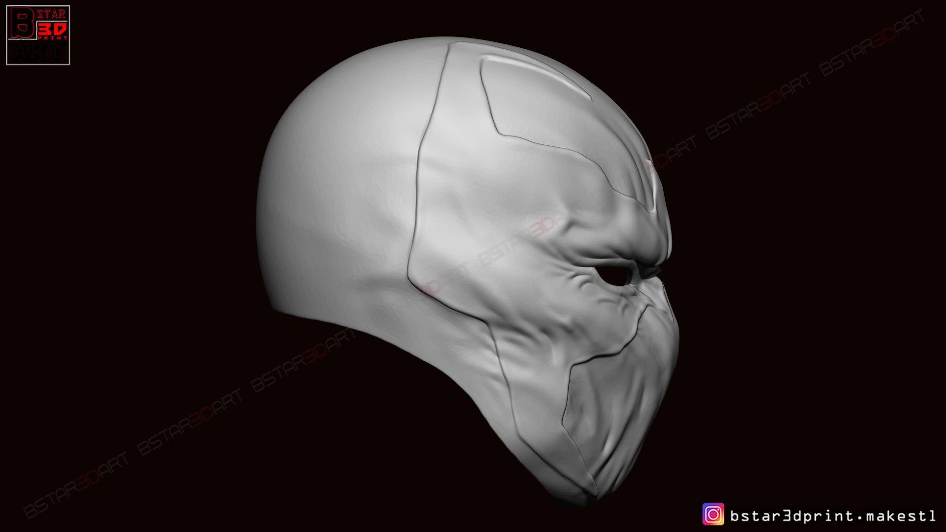 Spawn Comics Mask 3D model 3D printable | CGTrader