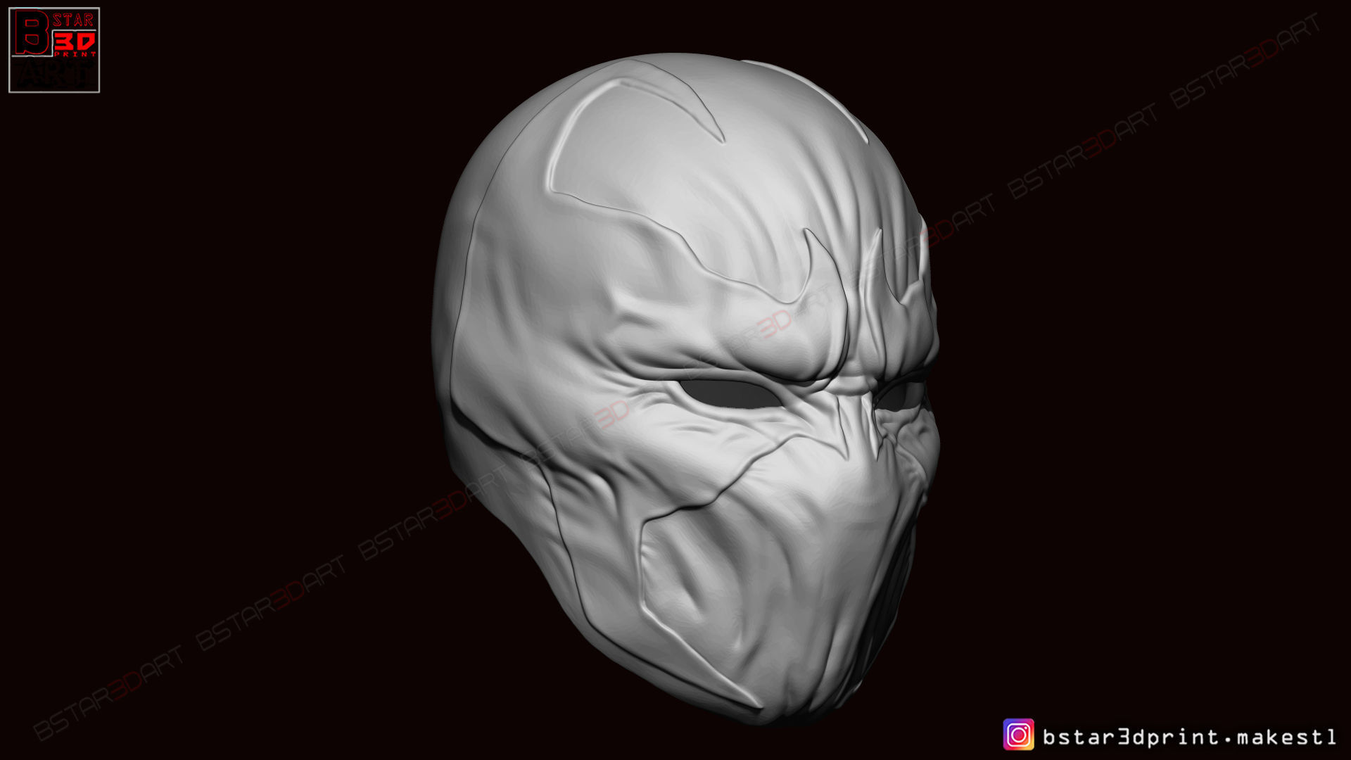 Spawn Comics Mask 3D model 3D printable | CGTrader