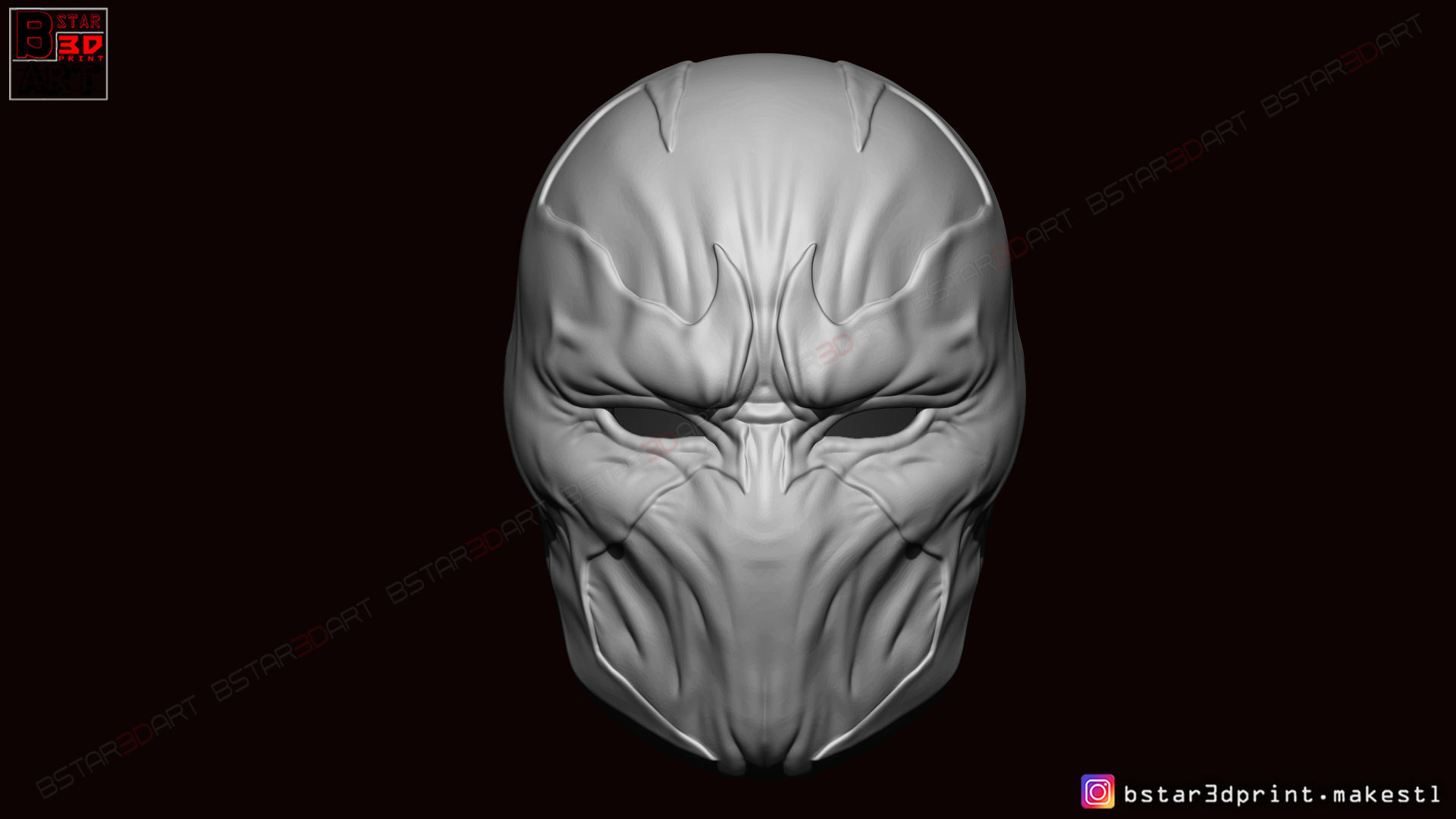 Spawn Comics Mask 3D model 3D printable | CGTrader