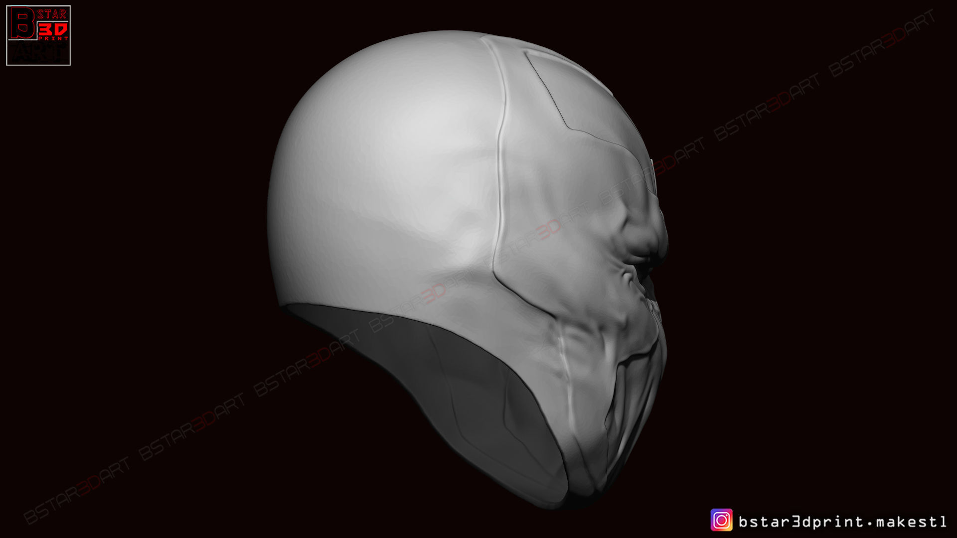 Spawn Comics Mask 3D model 3D printable | CGTrader