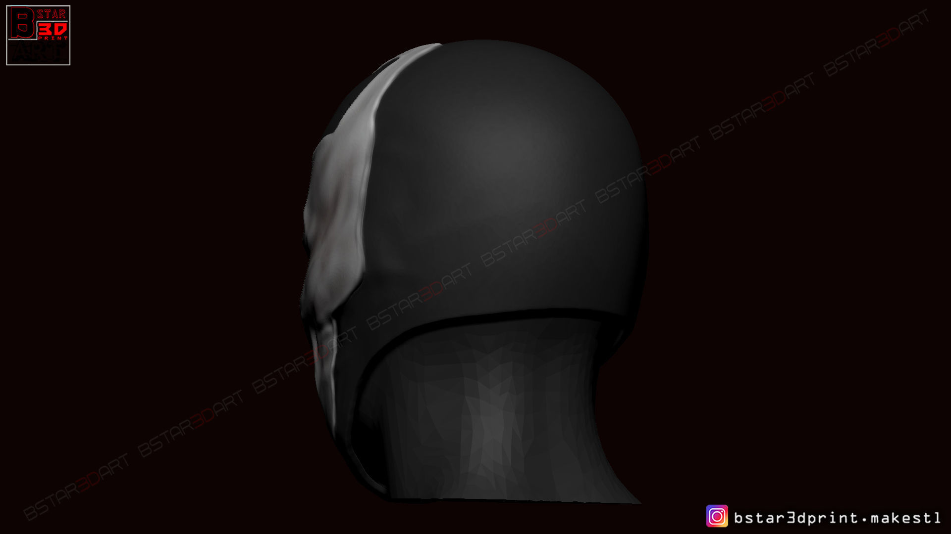 Spawn Comics Mask 3D model 3D printable | CGTrader