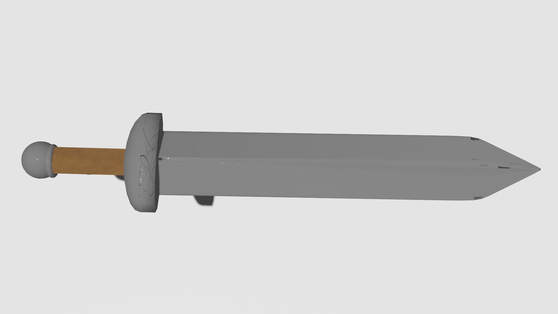 3D model Normal Sword VR / AR / low-poly | CGTrader