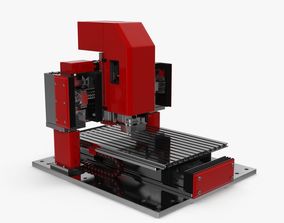 Cnc machine 3D Models | CGTrader