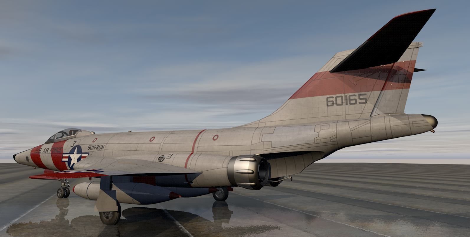 McDonnell RF-101C Voodoo 3D model | CGTrader