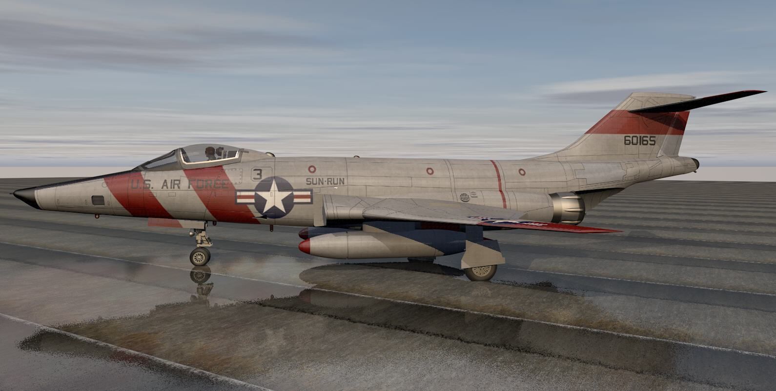 McDonnell RF-101C Voodoo 3D model | CGTrader