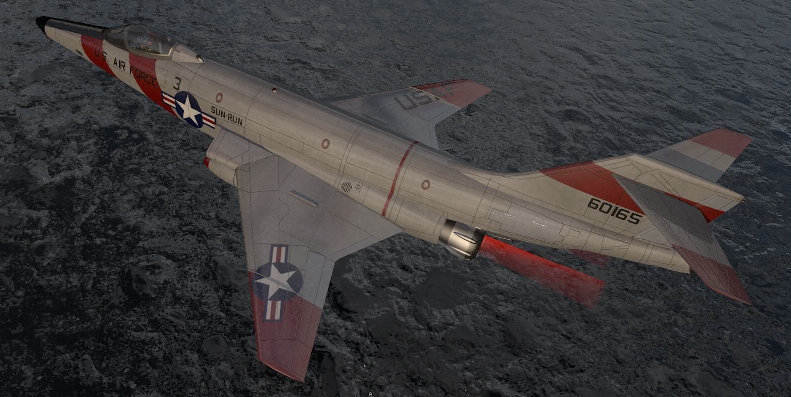 McDonnell RF-101C Voodoo 3D model | CGTrader