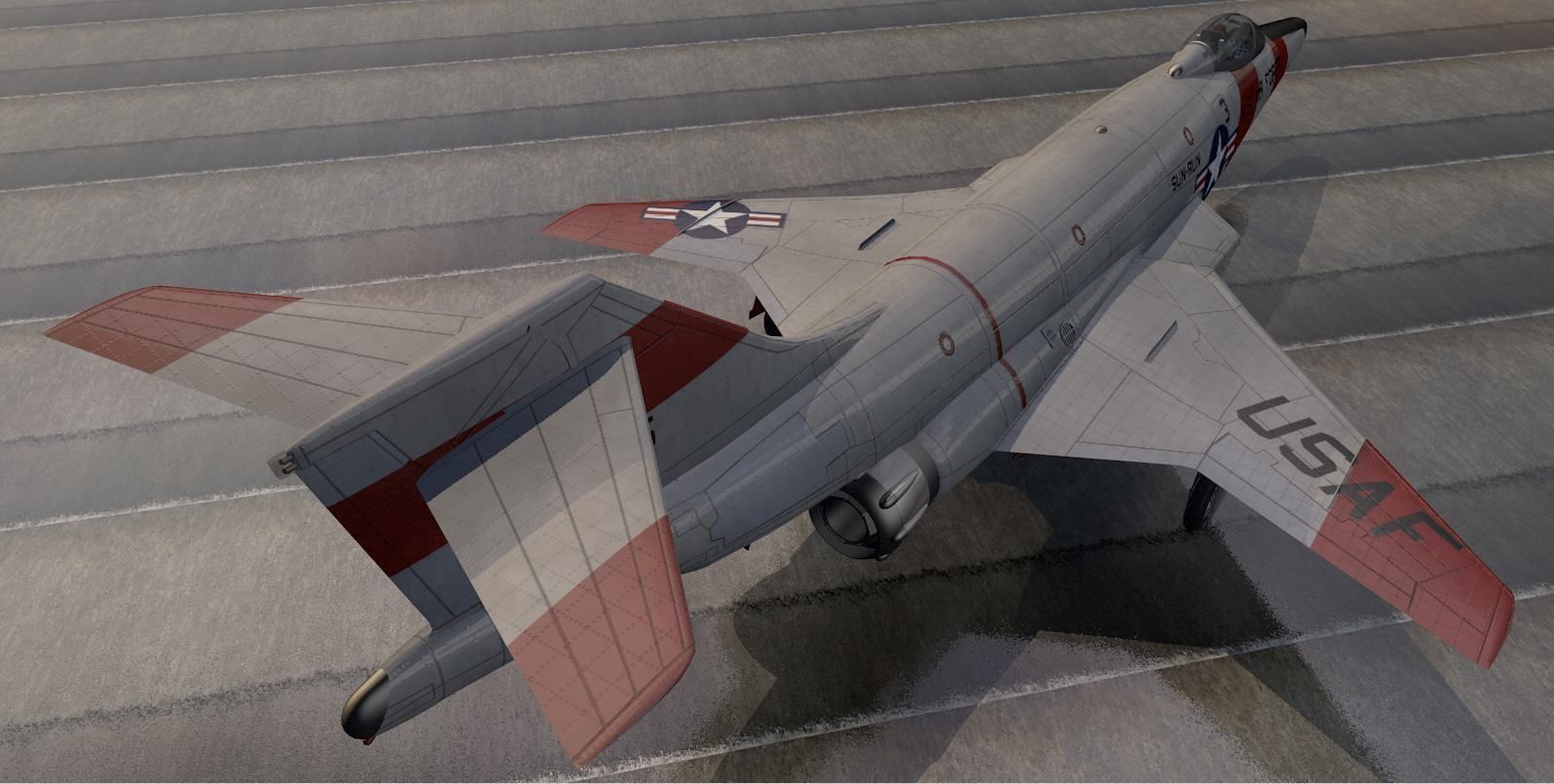 McDonnell RF-101C Voodoo 3D model | CGTrader