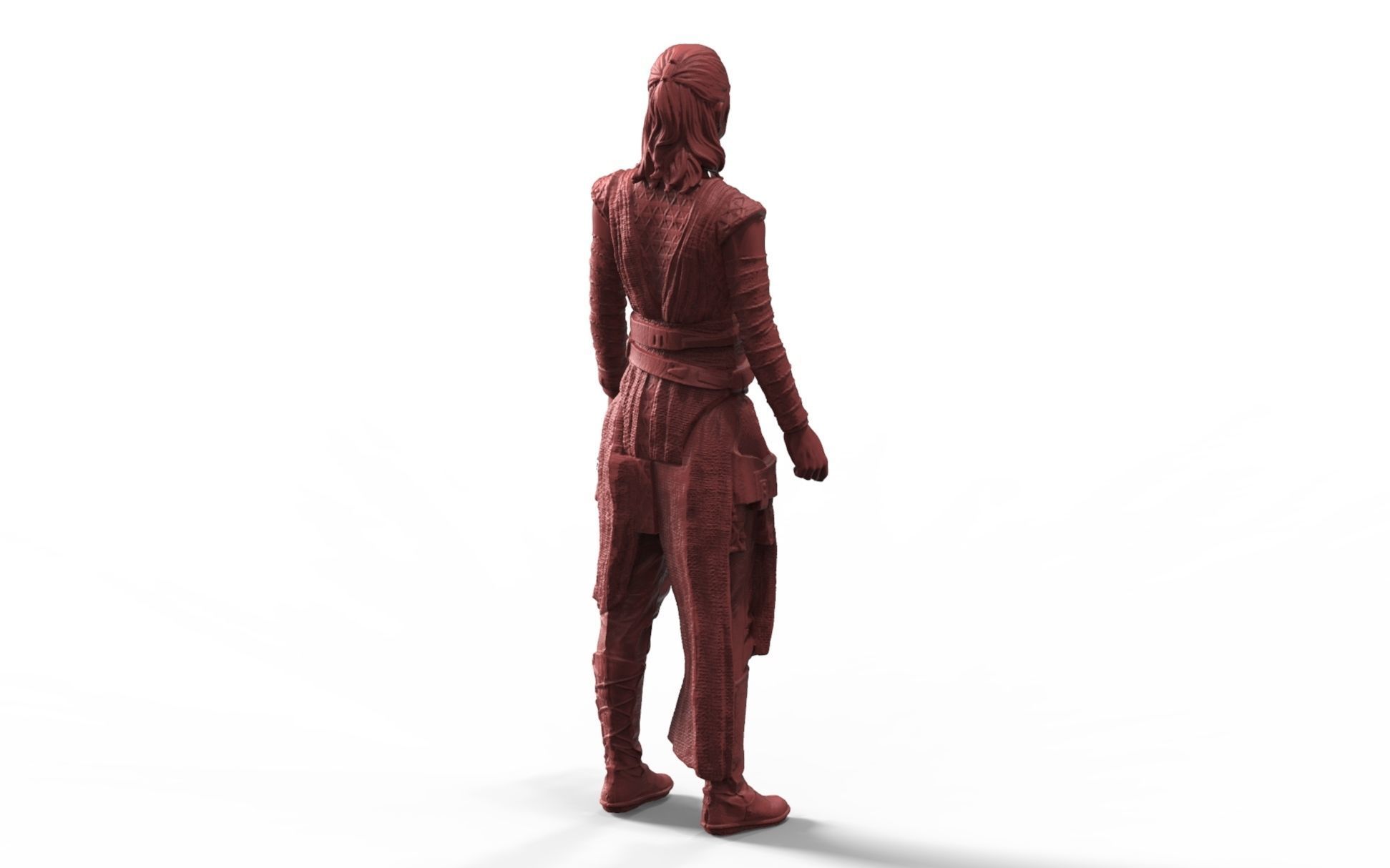 Rey Figure 3D model | CGTrader