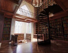 Library 3D Models | CGTrader