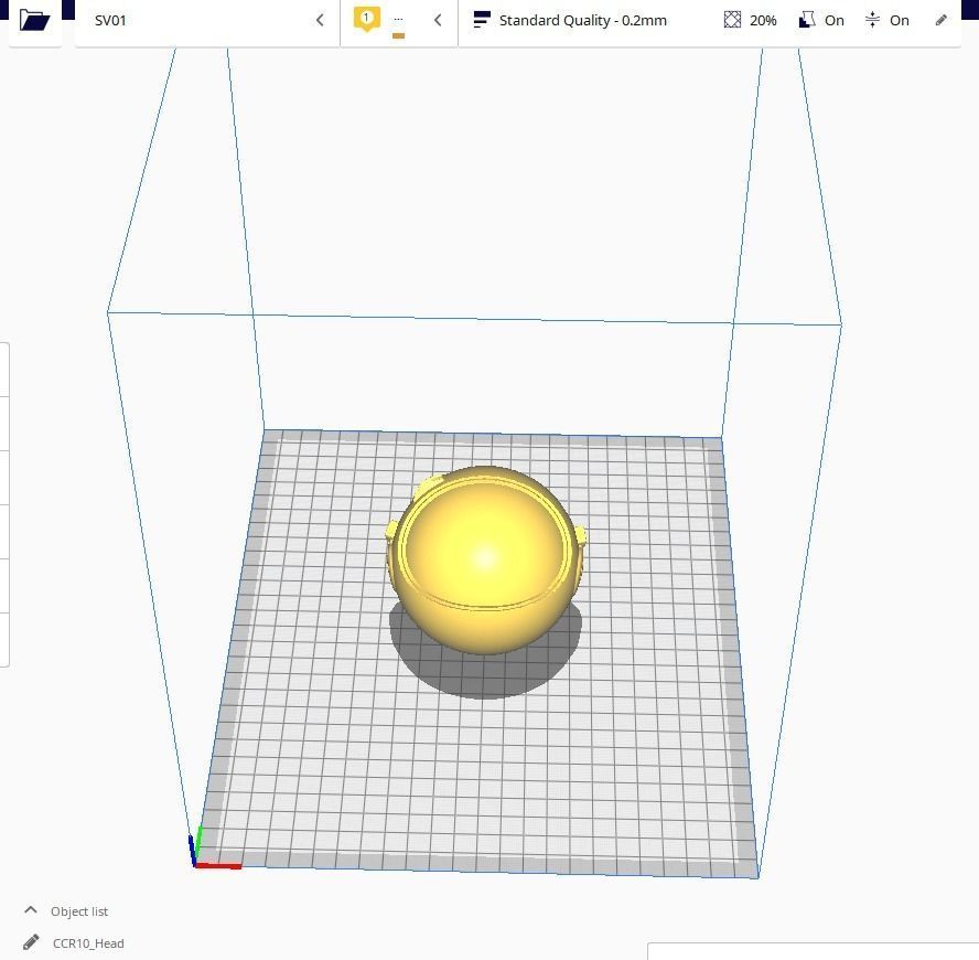 CUTE CHIBI SPACEMAN LYING ON MOON 3D PRINT MODEL 3D model 3D printable ...