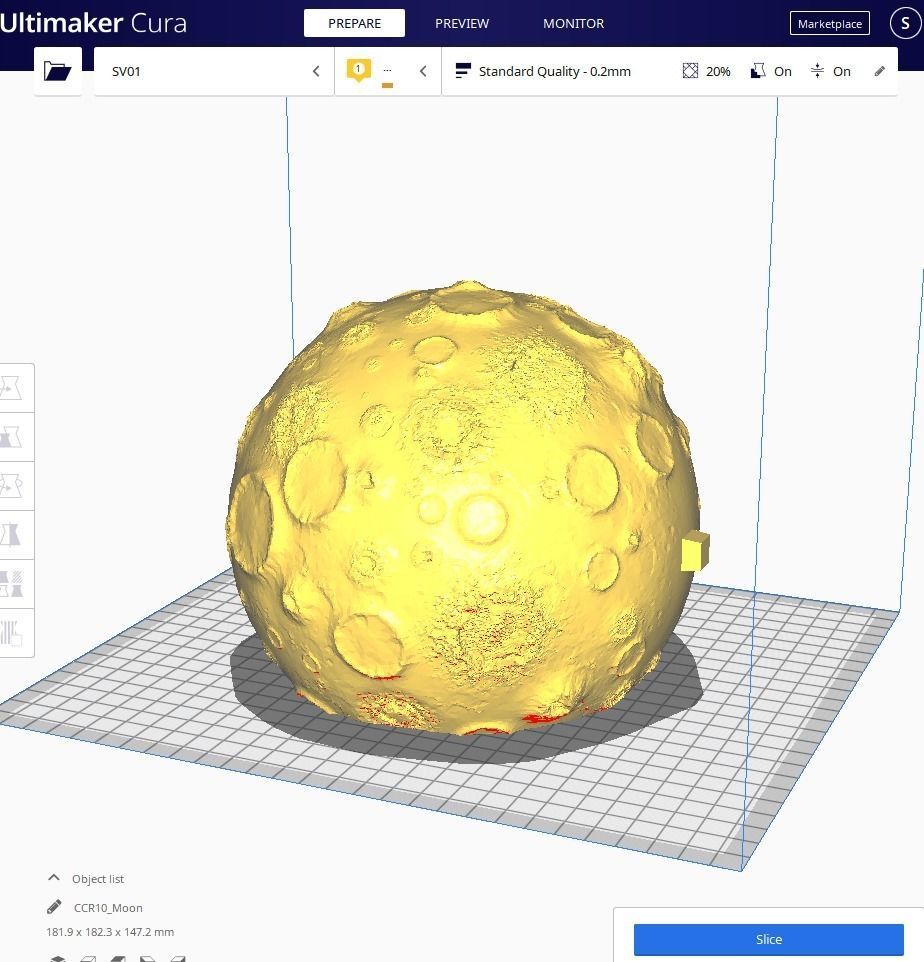 CUTE CHIBI SPACEMAN LYING ON MOON 3D PRINT MODEL 3D model 3D printable ...