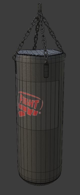 3D model Heavybag punching bag VR / AR / low-poly | CGTrader