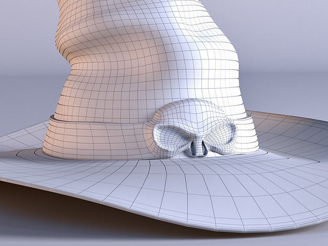 Witch Hat 3D model | CGTrader