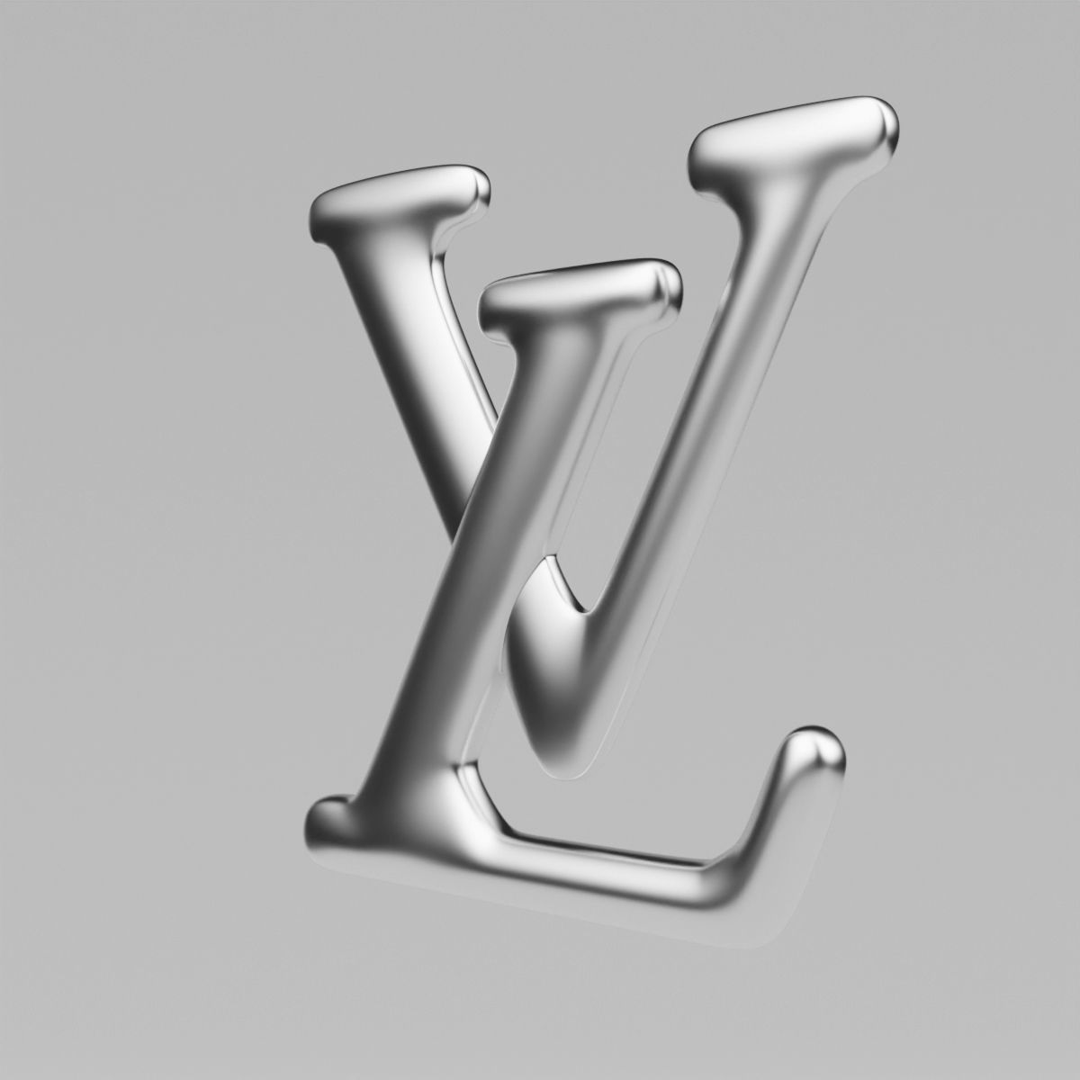 Louis Vuitton Logo 3D model | CGTrader