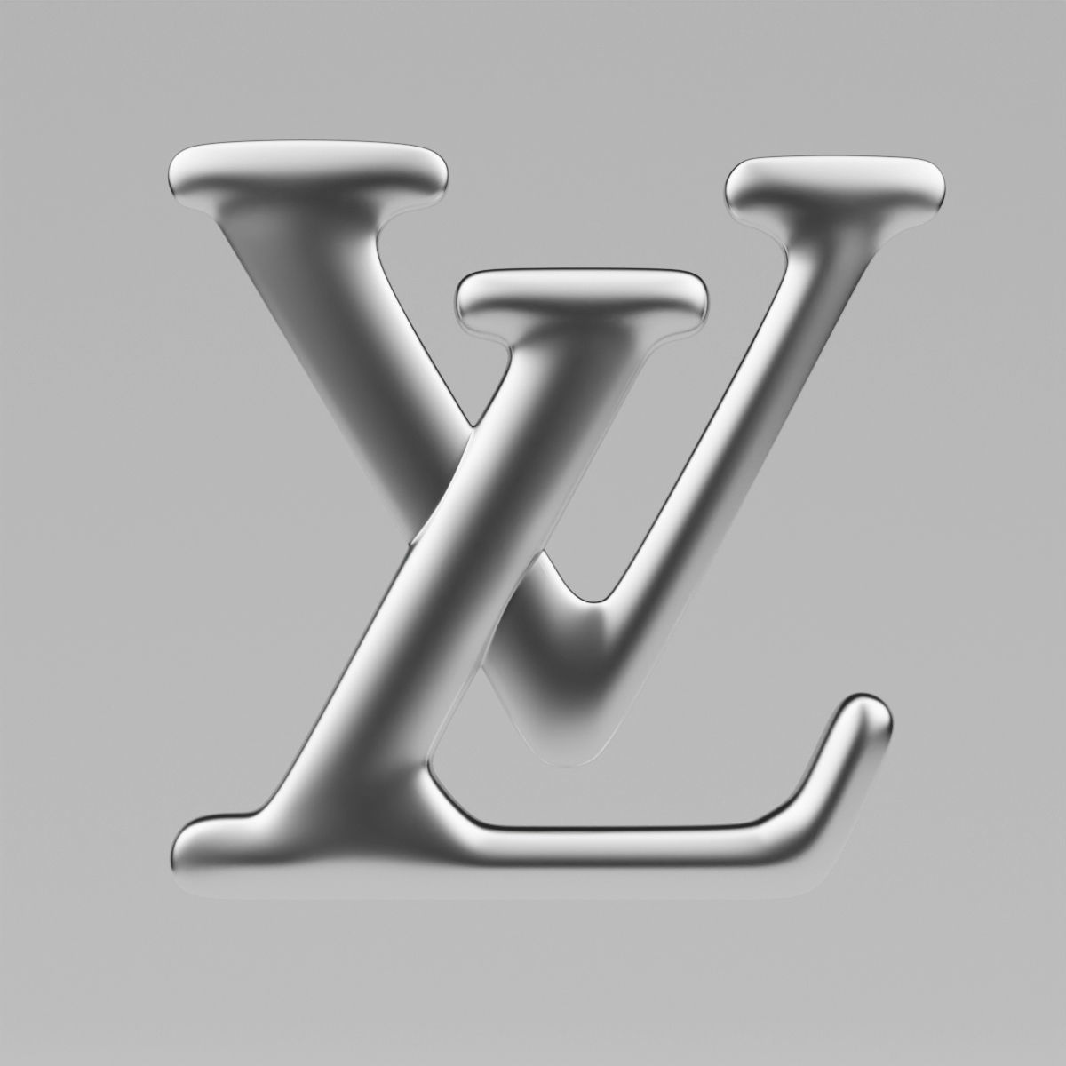 Louis Vuitton Logo 3D model | CGTrader