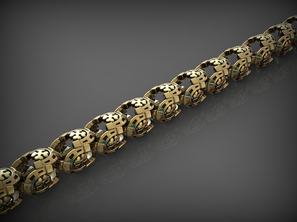 Chain link 184 3D model 3D printable | CGTrader