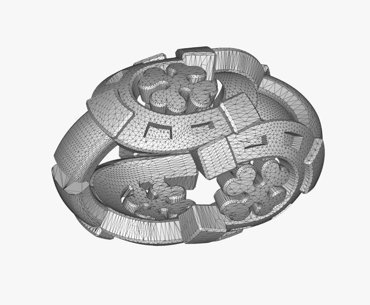 Chain link 184 3D model 3D printable | CGTrader