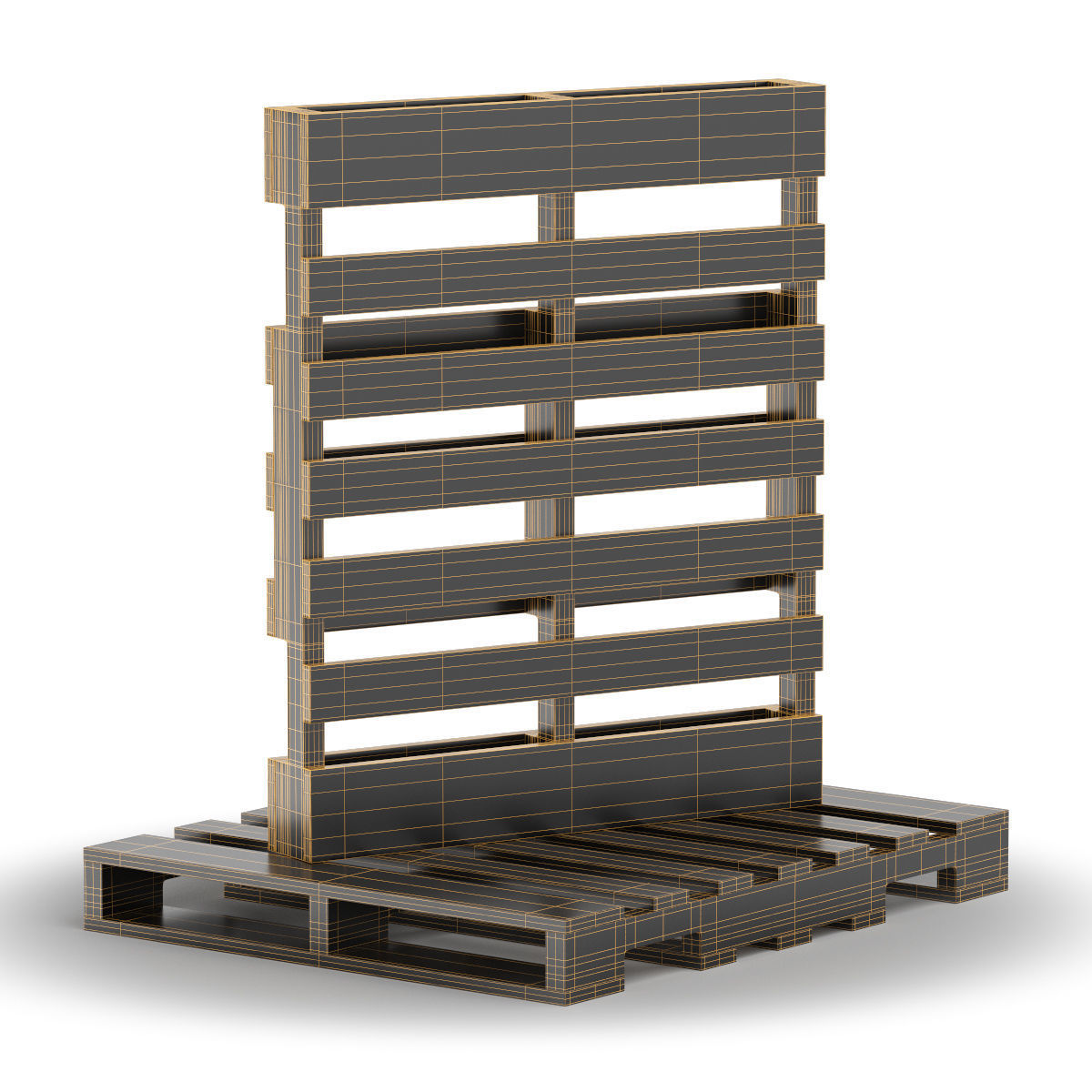 3d model pallet wooden 3D model | CGTrader