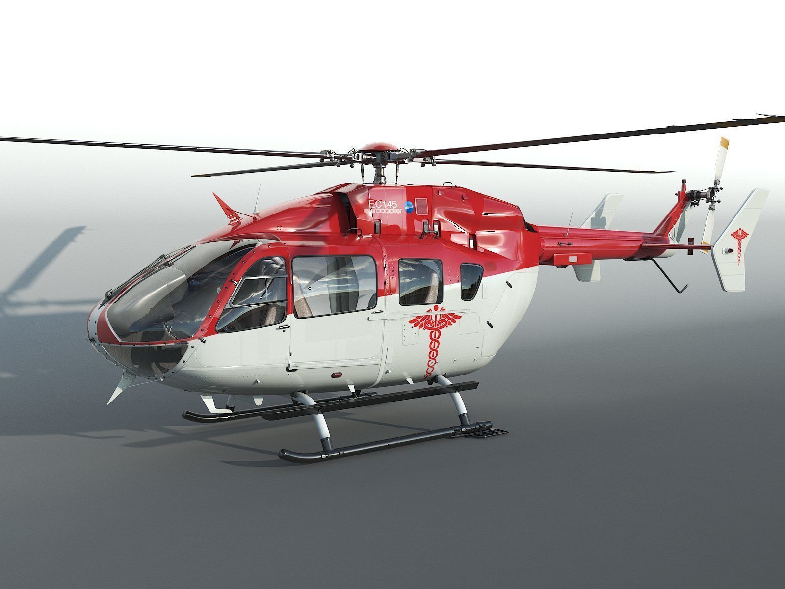 Eurocopter EC 145 3D model | CGTrader